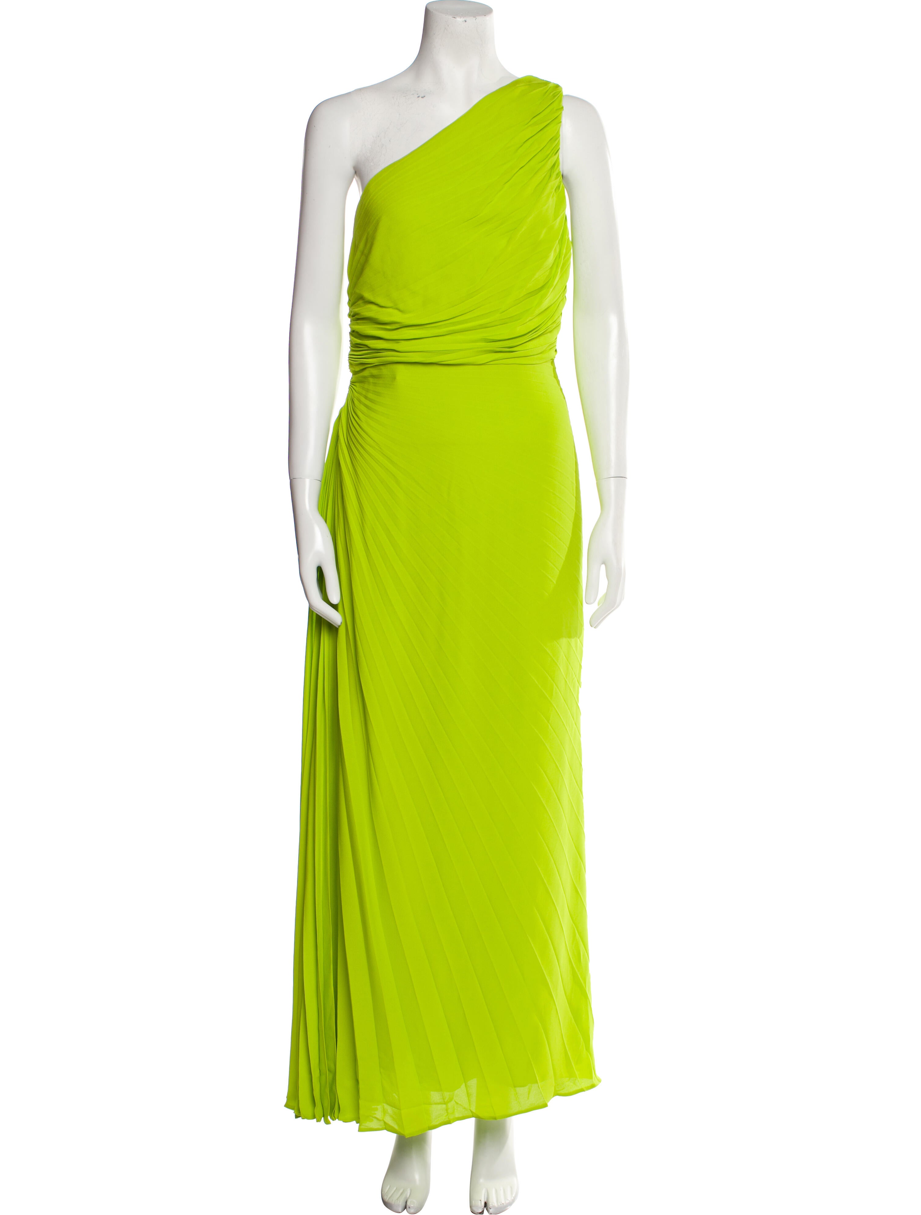 Valentino Silk Long Dress - Green Dresses, Clothing - VAL364776 | The ...