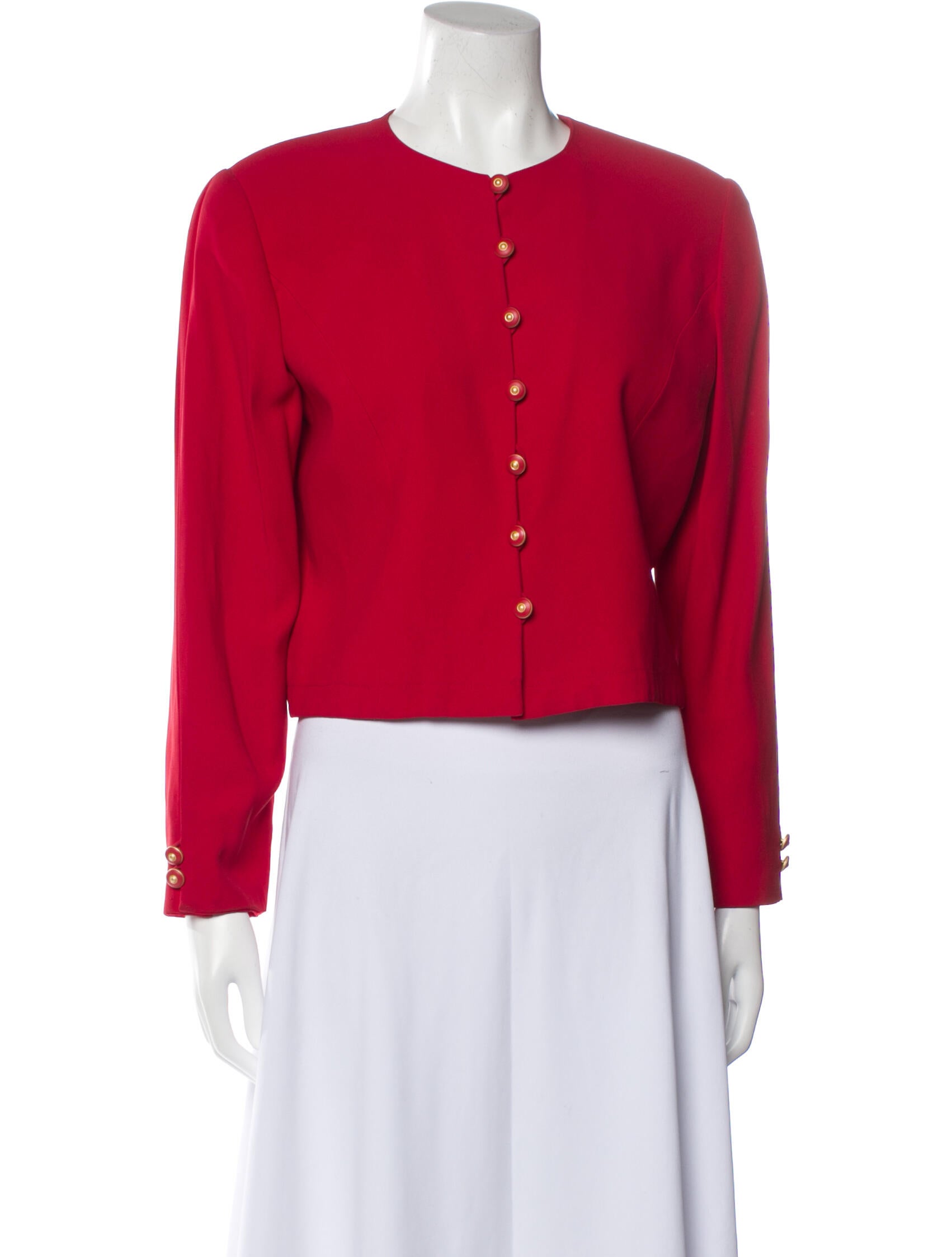 Louis Feraud Evening Jacket - Orange Jackets, Clothing - WLOFE24570 ...