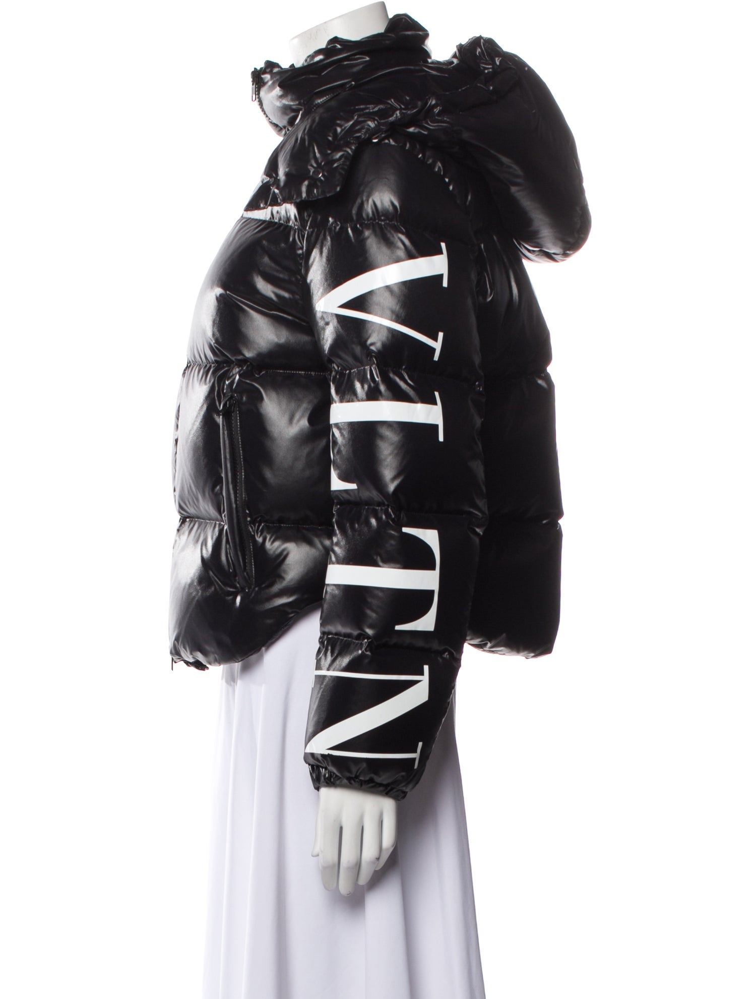 Valentino Down Jacket - Black Jackets, Clothing - VAL385845 | The RealReal