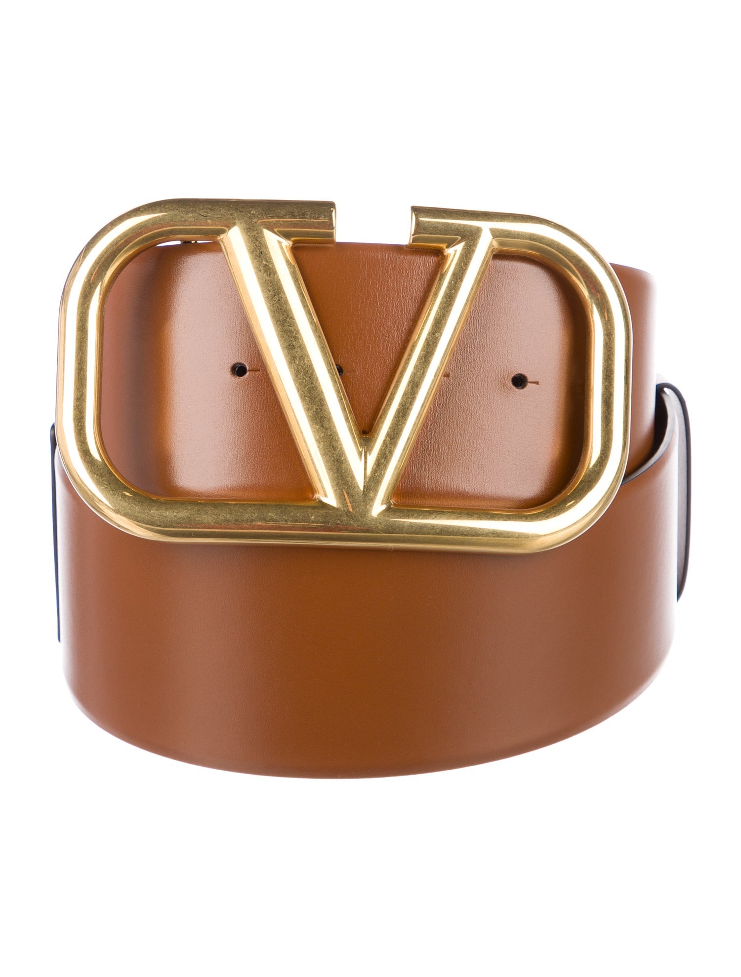 Valentino Leather Belt - Black Belts, Accessories - VAL391743 | The ...