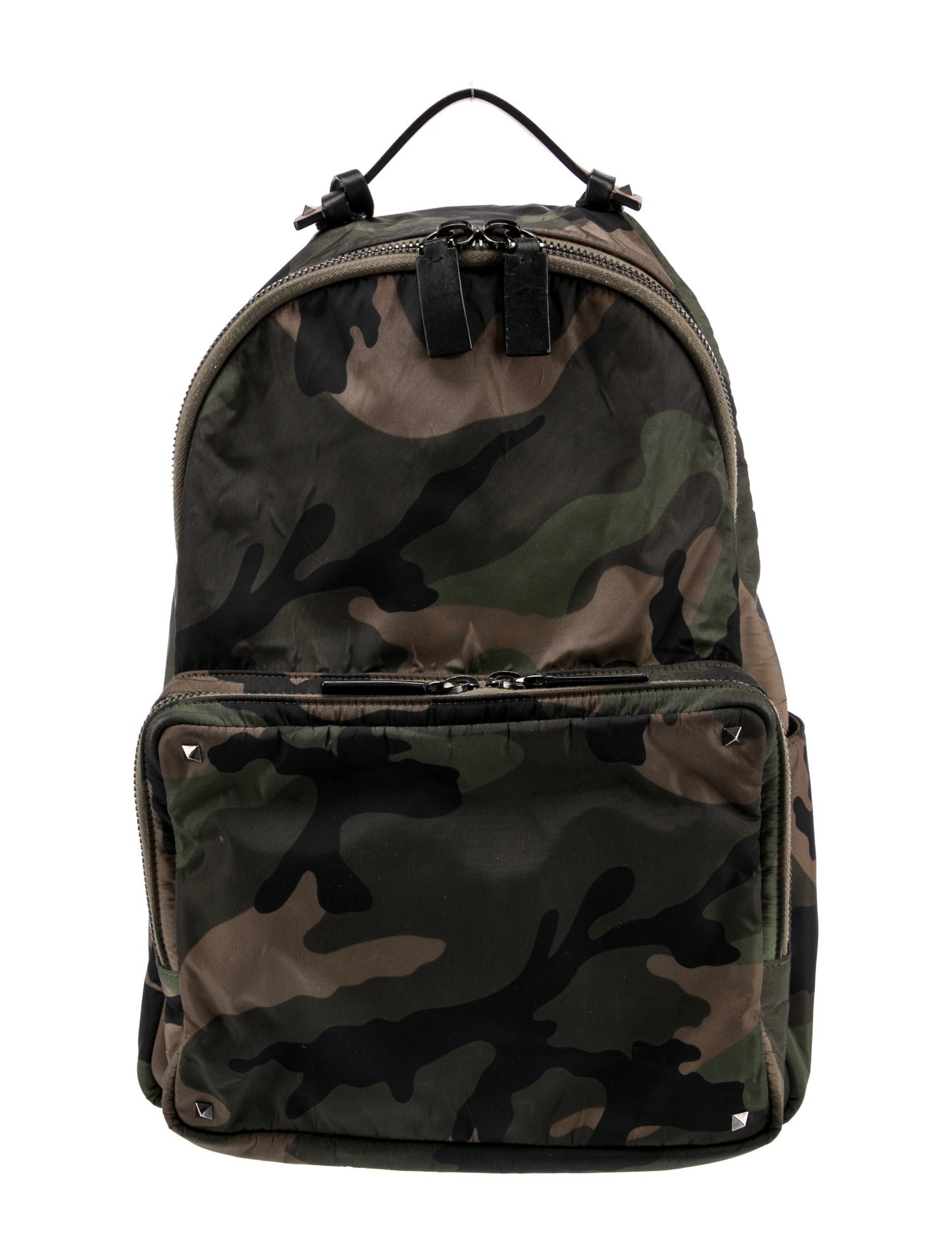 Burberry Camo Check Brookdale Backpack - Blue Backpacks, Bags ...