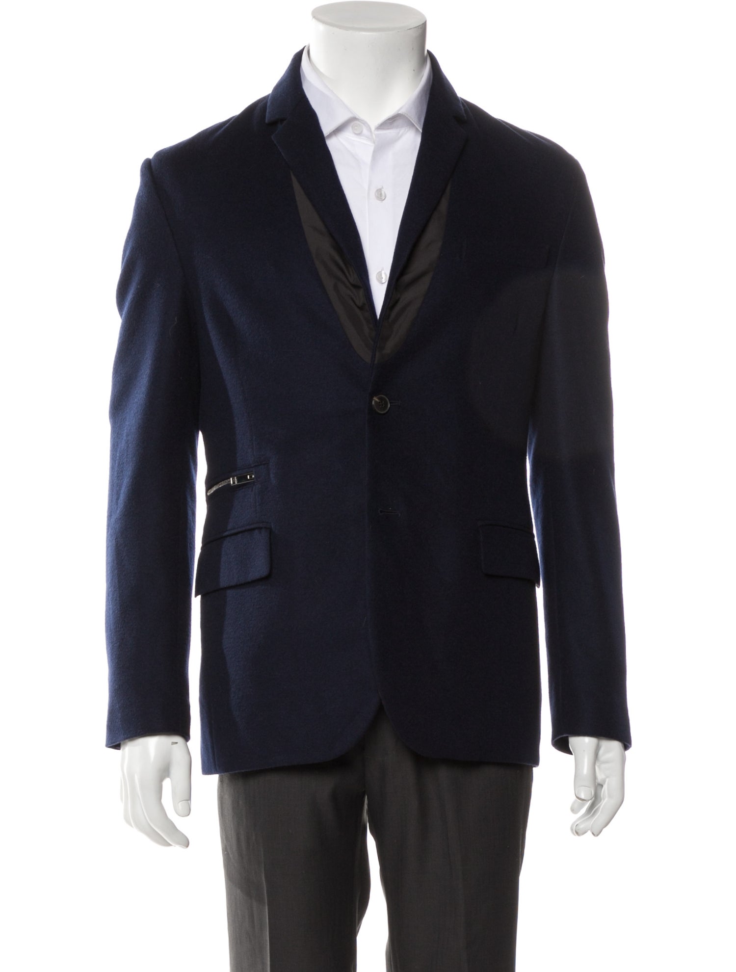Tom Ford Blazer - Blue Suiting, Clothing - TOM145142 | The RealReal