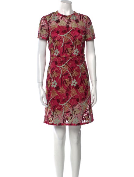 Valentino Mini pink pattern dress. - Pink Dresses, Clothing - VAL396242 | The RealReal