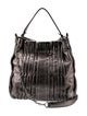 Valentino Pleather Leather Bow Shoulder Bag - Metallic Shoulder Bags ...