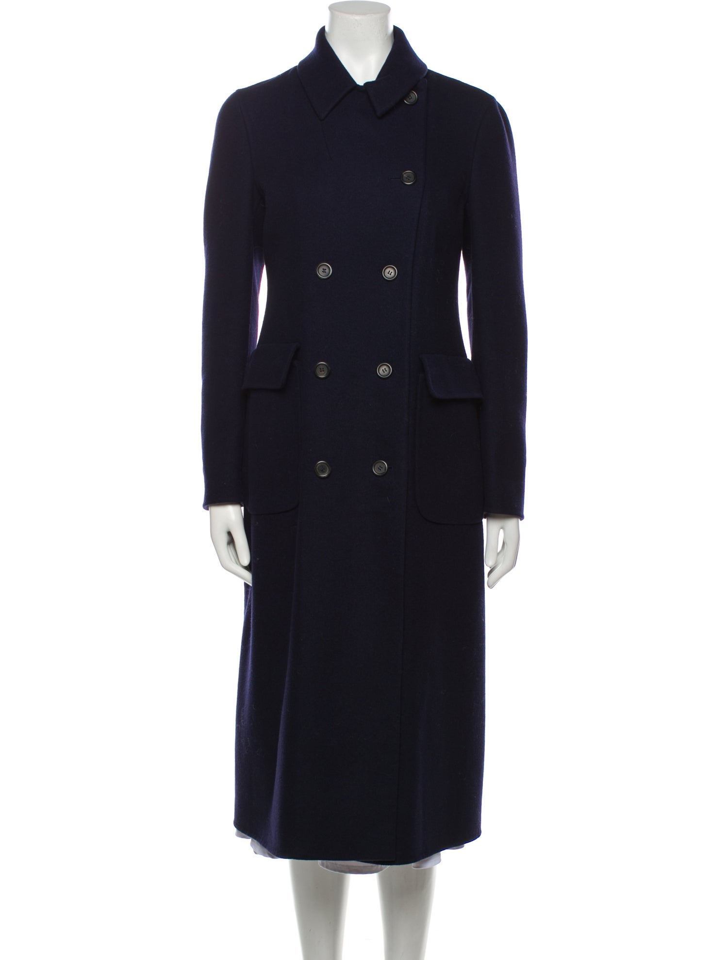 Valentino Trench Coat - Blue Coats, Clothing - VAL407348 | The RealReal