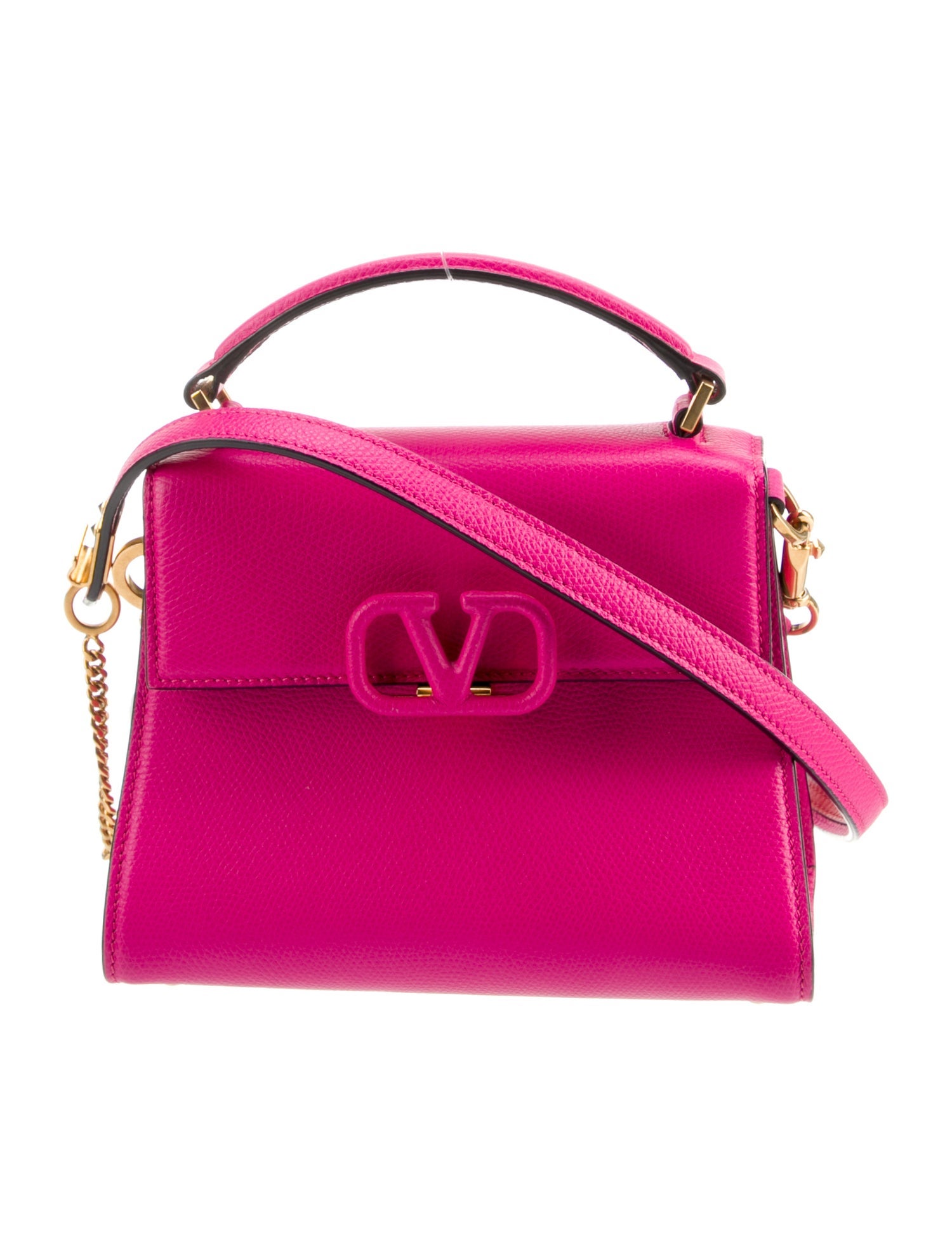 Valentino Vsling Small Handle Bag - Pink Handle Bags, Handbags ...