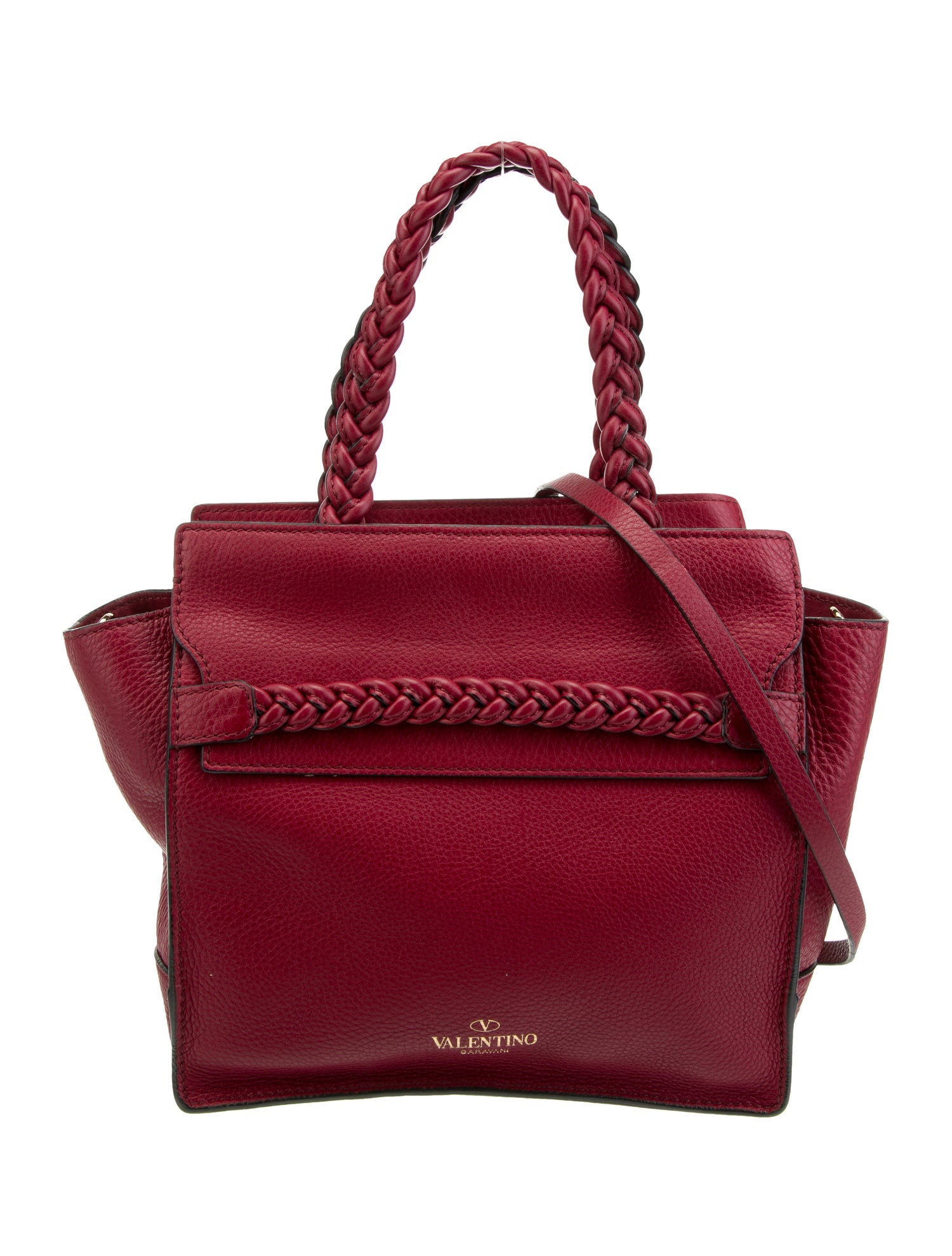 Valentino Leather Handle Bag - Red Handle Bags, Handbags - VAL409170 ...