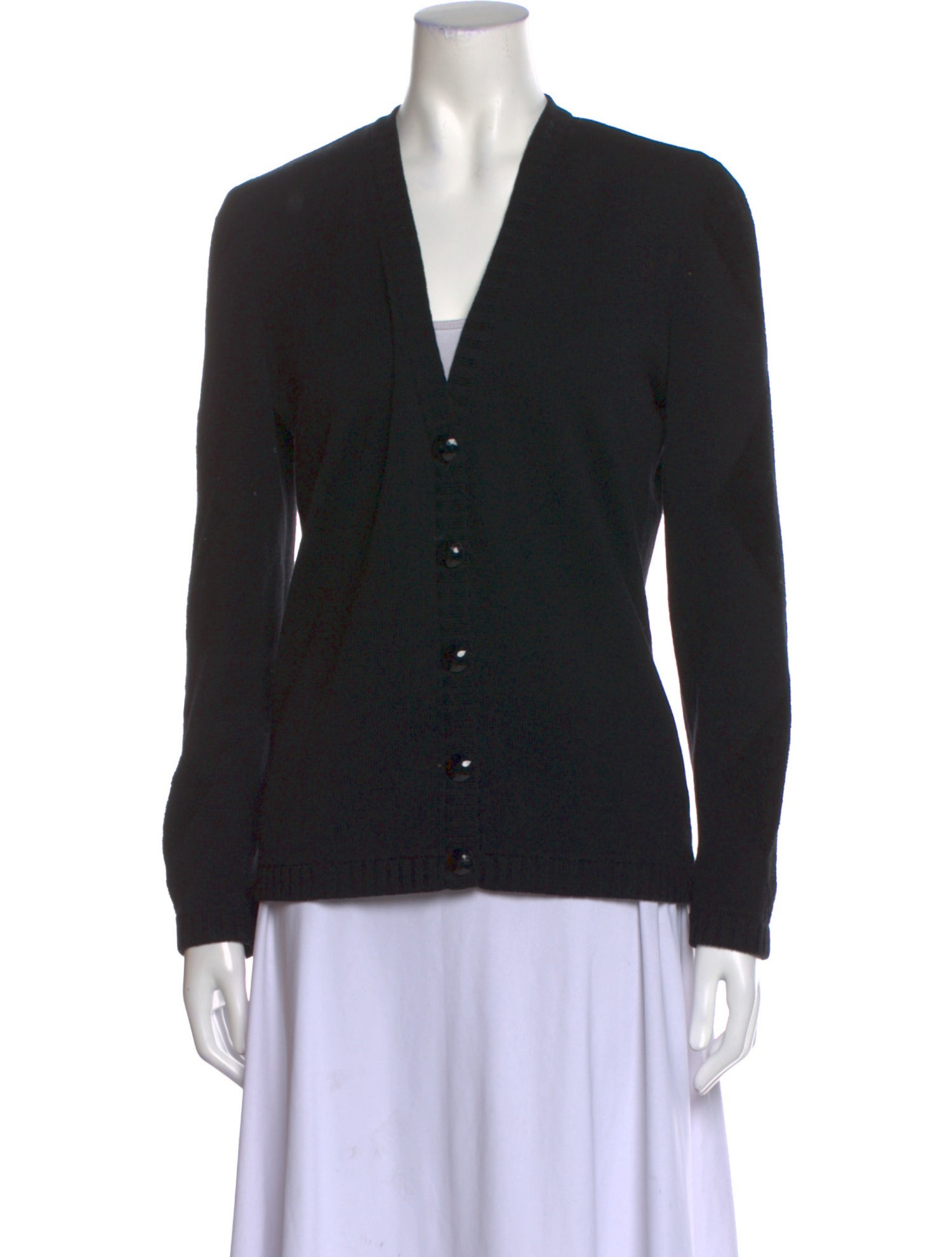 Valentino V-Neck Sweater - Black Knitwear, Clothing - VAL416425 | The ...