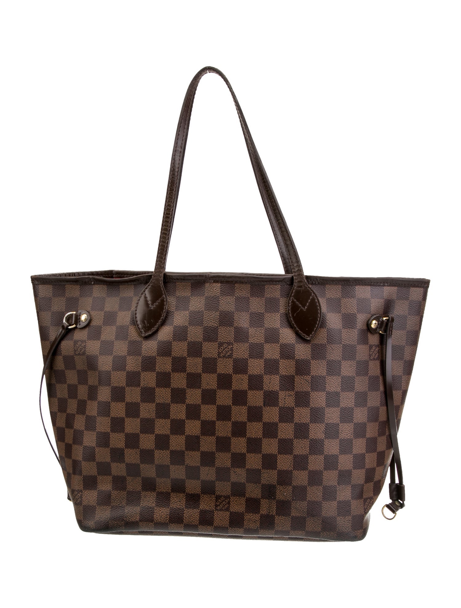 Louis Vuitton Damier Ebene Neverfull MM - Brown Totes, Handbags ...