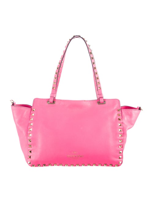 Valentino Small Rockstud Tote - Handbags - VAL42294 | The RealReal