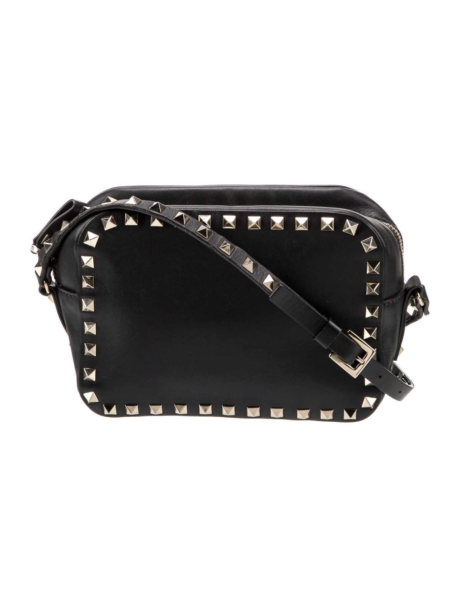 Valentino Rockstud Crossbody Bag - Black Crossbody Bags, Handbags ...
