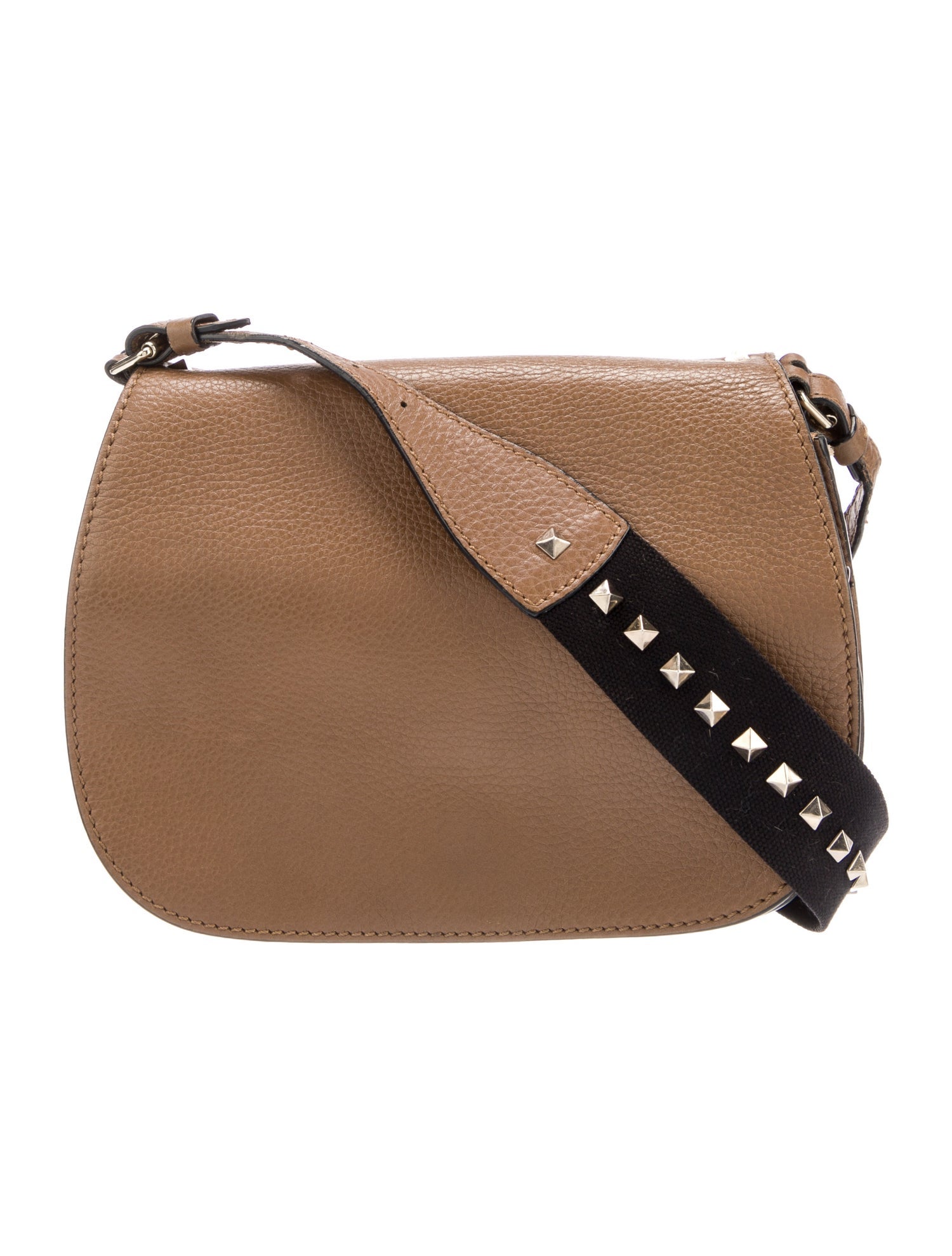 Valentino Rockstud Crossbody Bag - Brown Crossbody Bags, Handbags ...