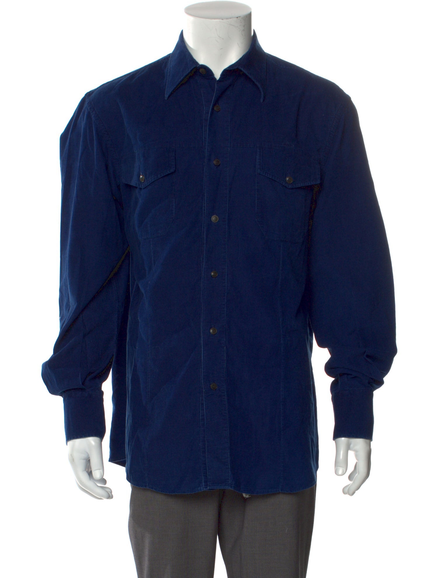 Valentino Valentino - Blue Casual Shirts, Clothing - VAL450041 | The ...