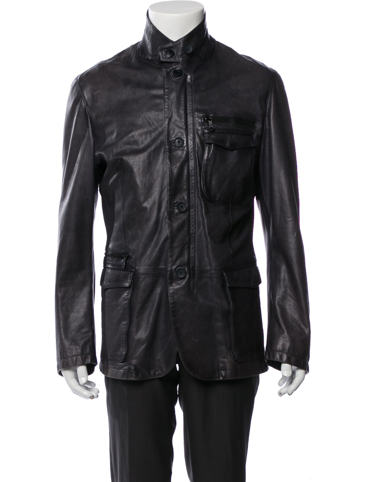 Valentino Utility Jacket - Blue Outerwear, Clothing - VAL451089 | The ...