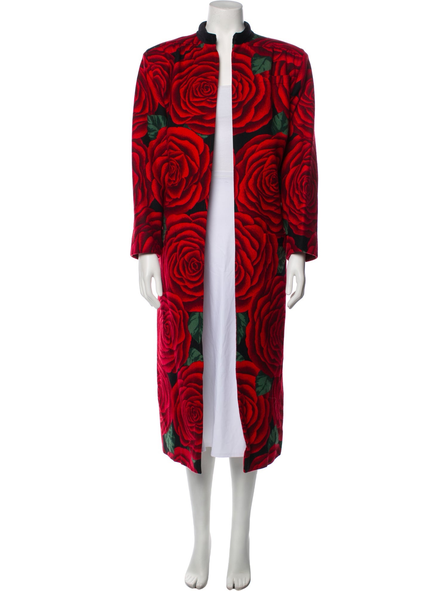 Valentino Vintage 1985 Coat - Red Coats, Clothing - VAL456675 | The ...