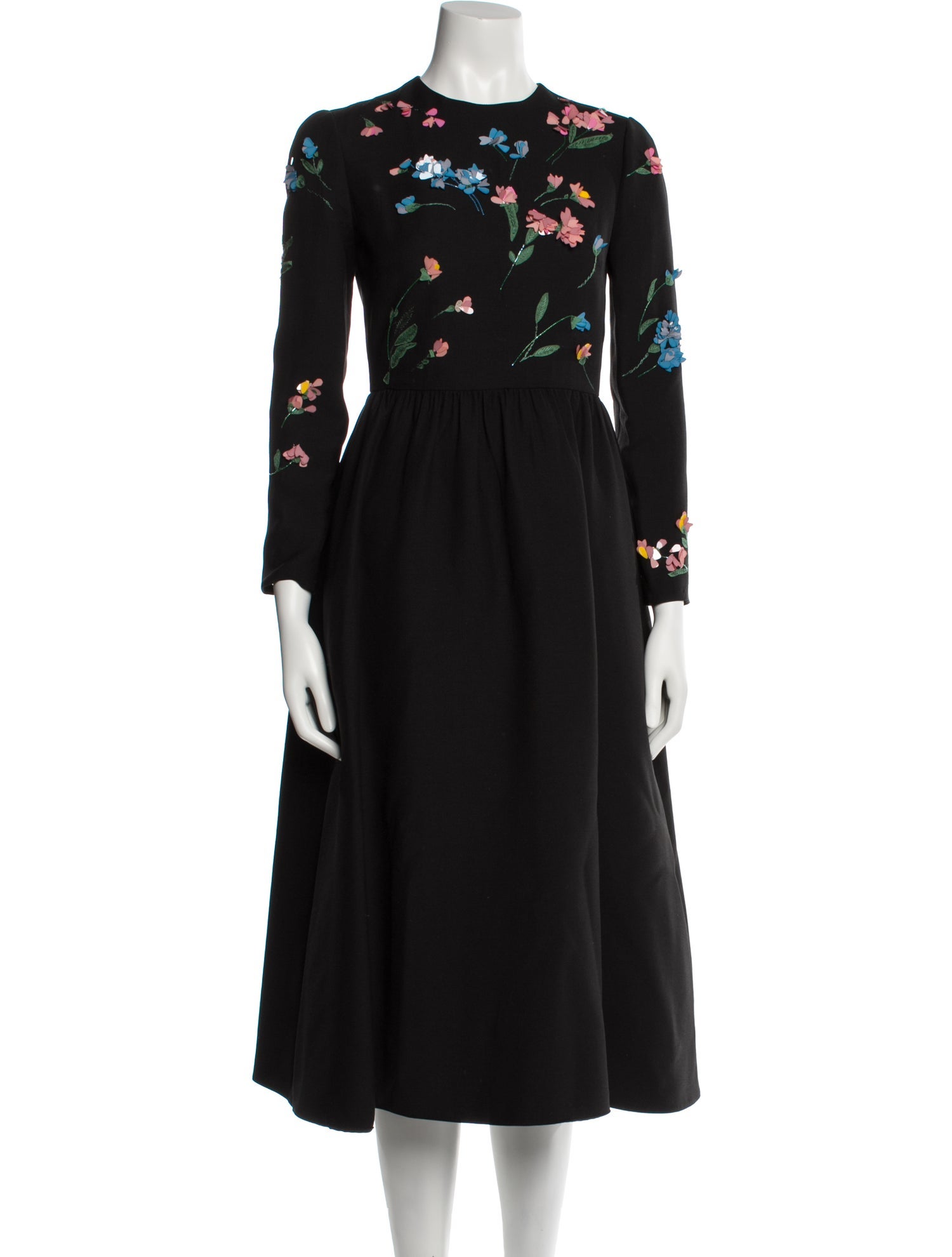 Valentino 2010's Midi Length Dress - Black Dresses, Clothing ...