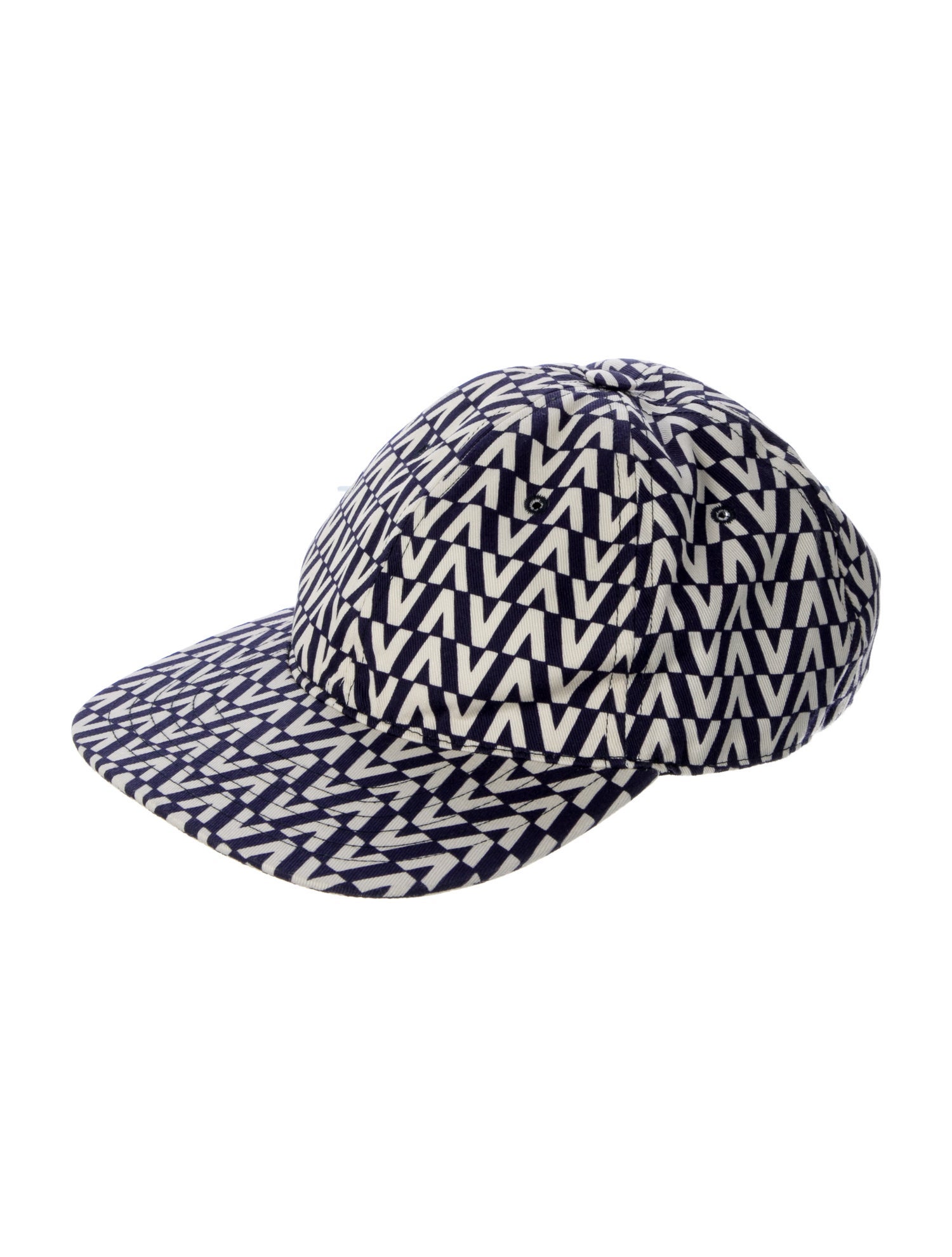 Valentino V Logo Baseball cap - Blue Hats, Accessories - VAL457236 ...