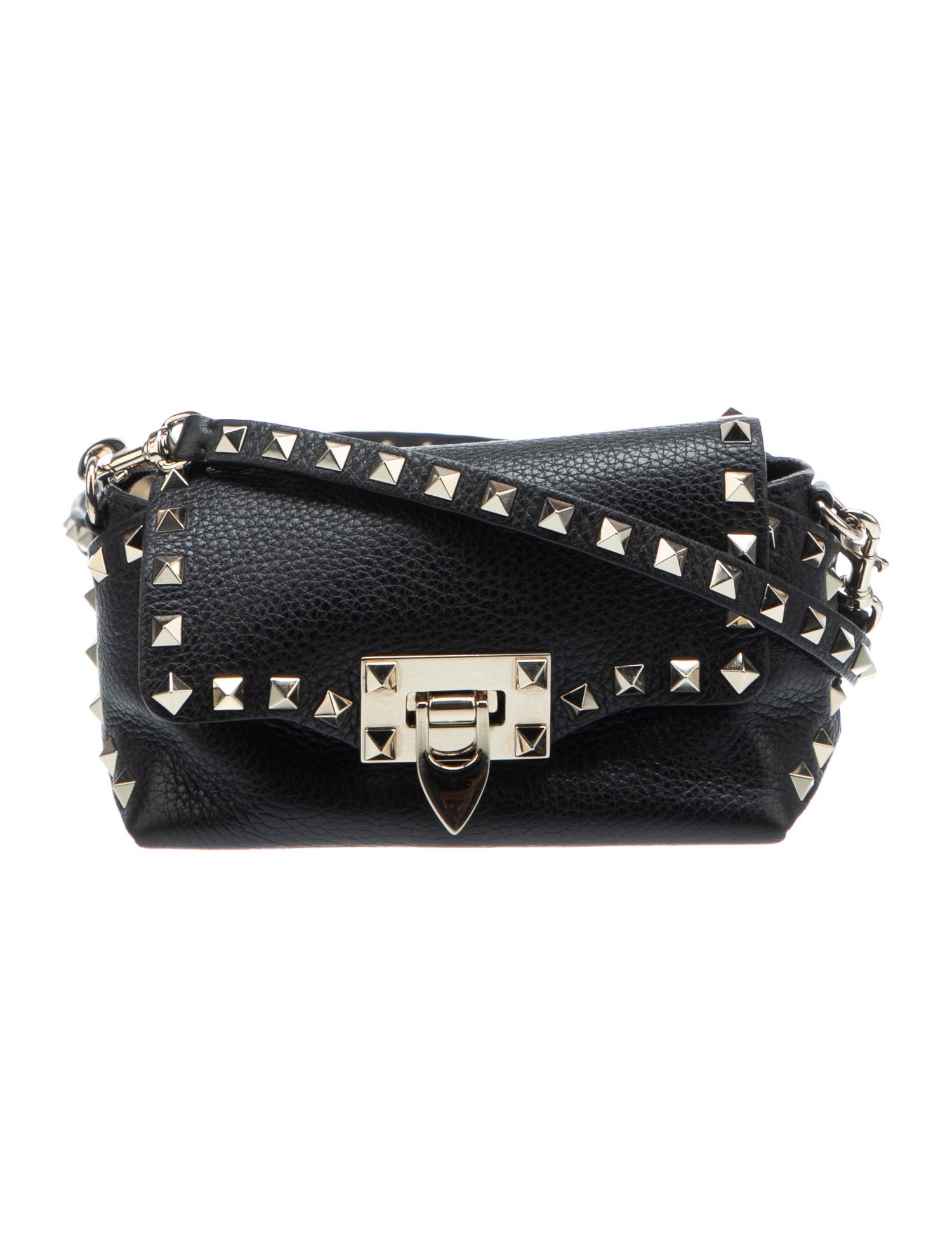 Valentino Rockstud Crossbody Bag - Black Crossbody Bags, Handbags ...