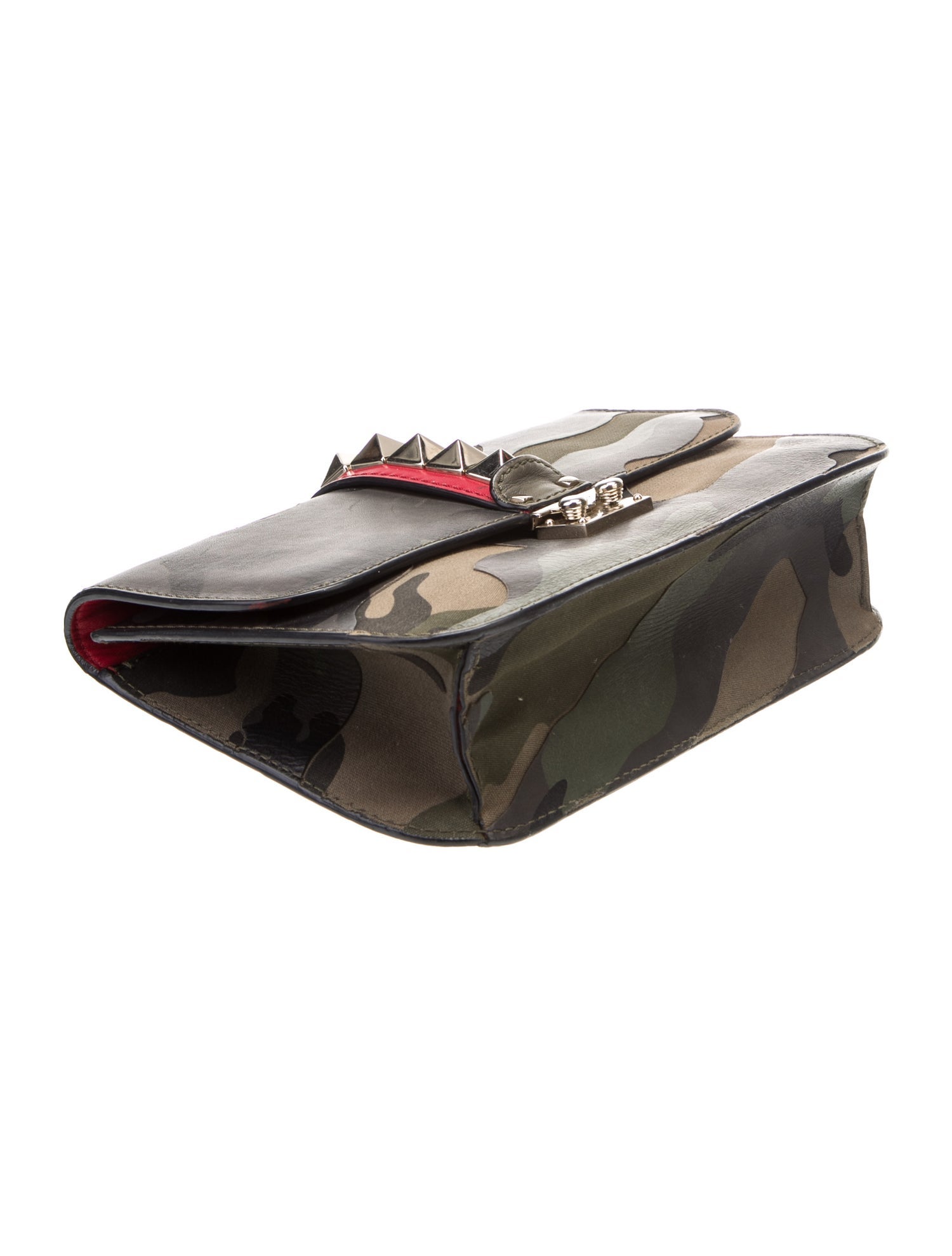 Valentino Rockstud Shoulder Bag - Green Shoulder Bags, Handbags ...