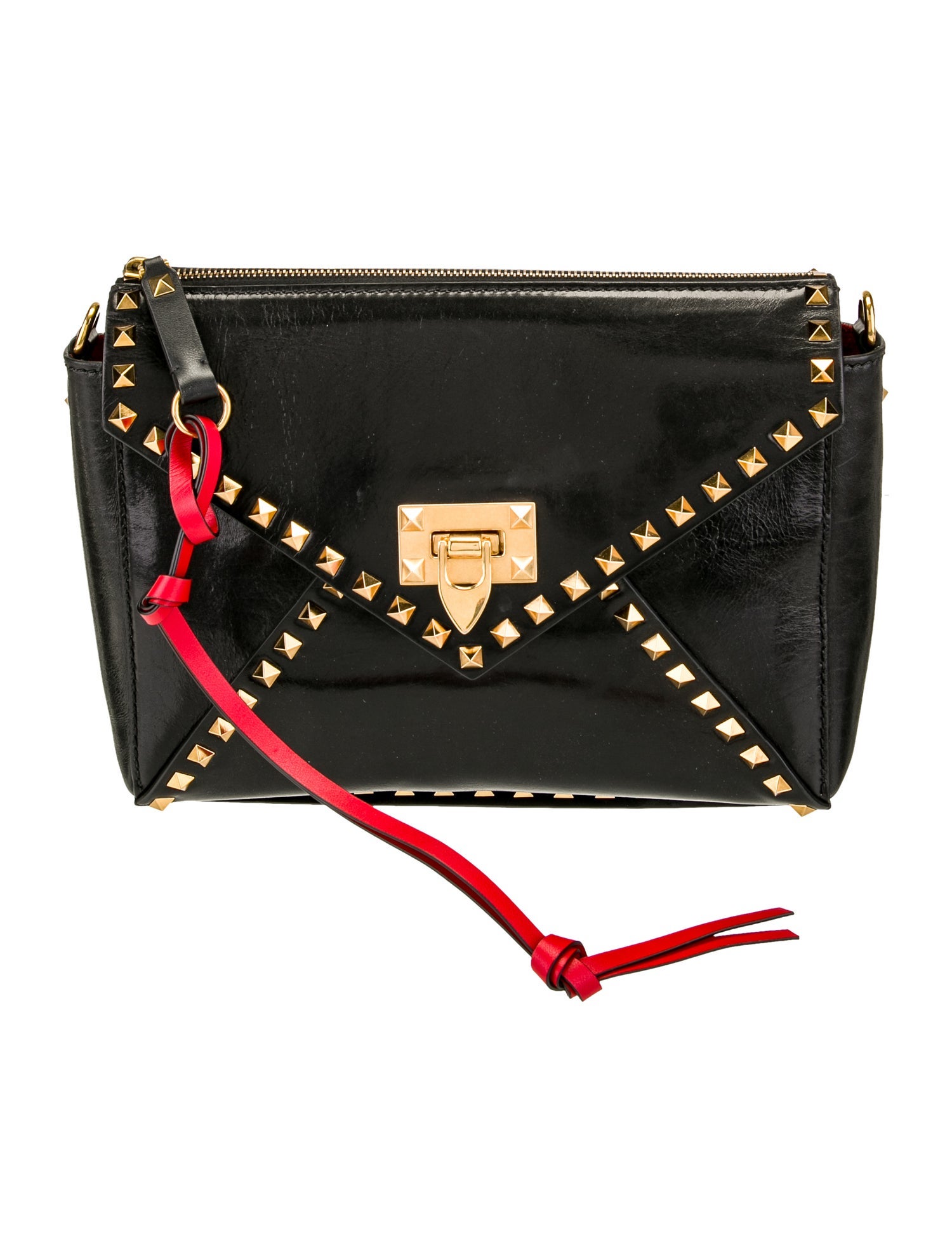 Valentino Rockstud Shoulder Bag - Black Shoulder Bags, Handbags ...