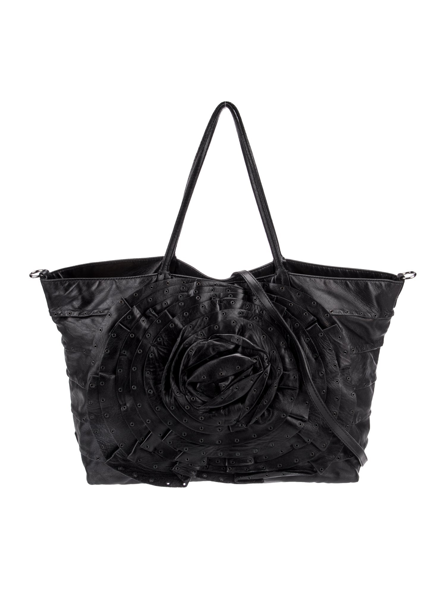 Valentino Signature Tote Vintage - Black Totes, Handbags - VAL471614 ...
