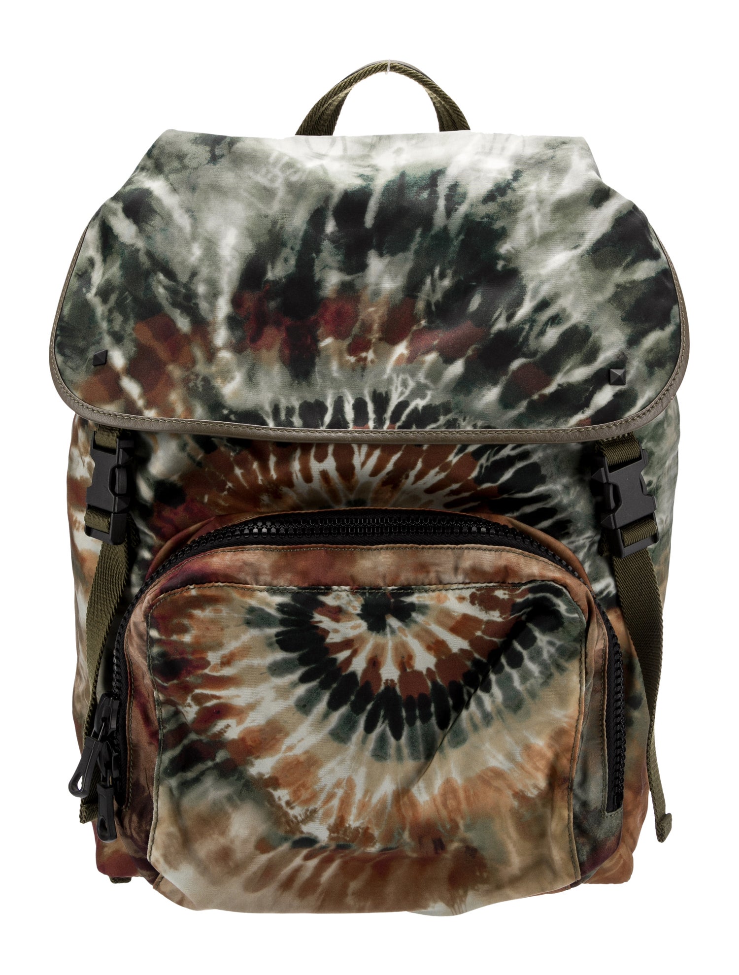 Valentino Nylon Backpack - Green Backpacks, Bags - VAL473502 | The RealReal