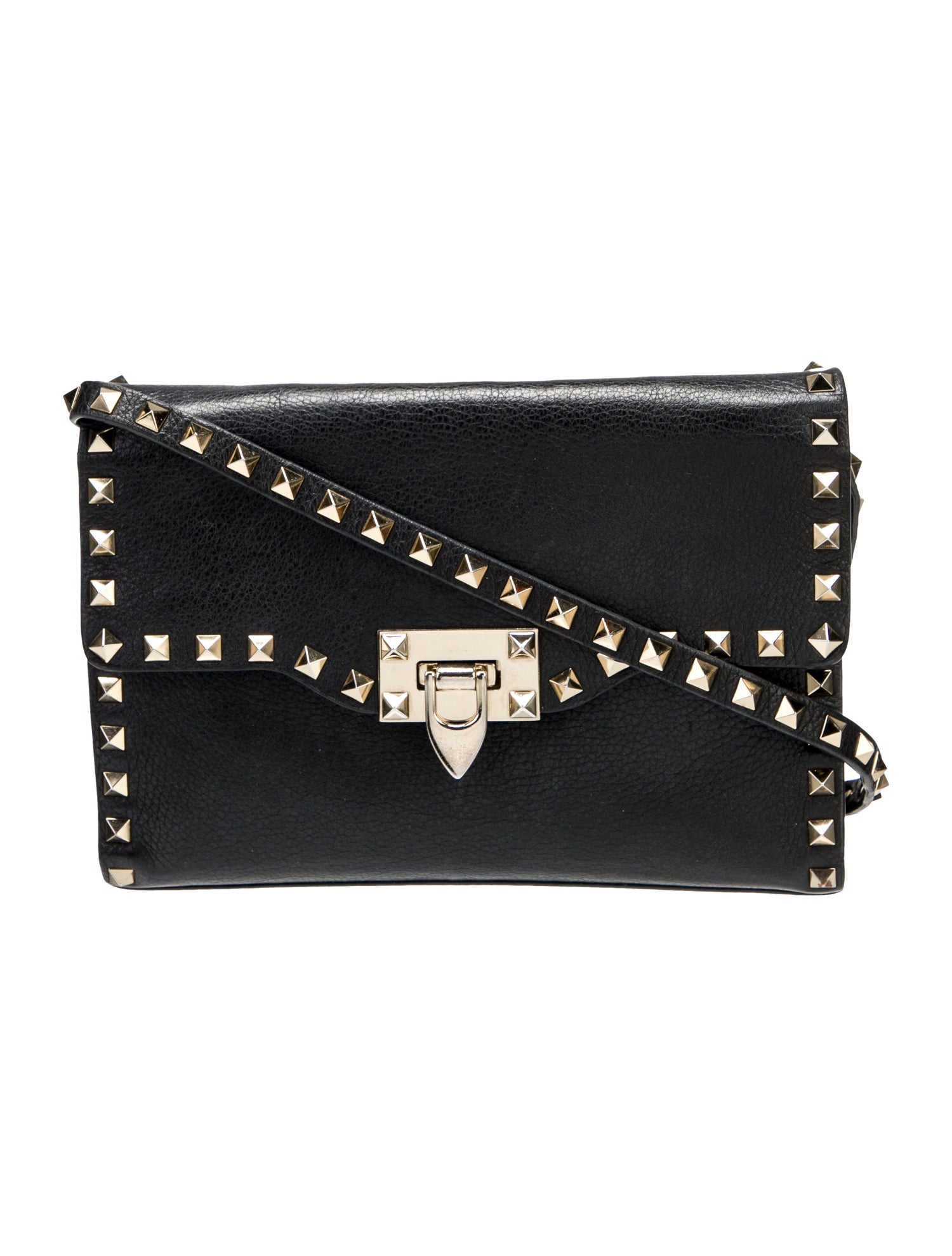 Valentino Rockstud Crossbody Bag - Black Crossbody Bags, Handbags ...