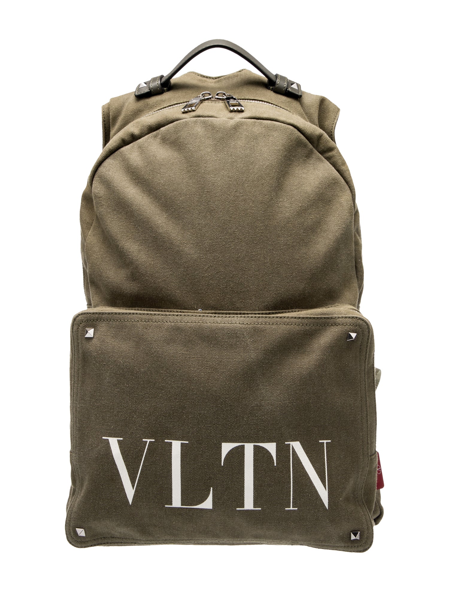 Valentino Rockstud Backpack - Green Backpacks, Bags - VAL481096 | The ...