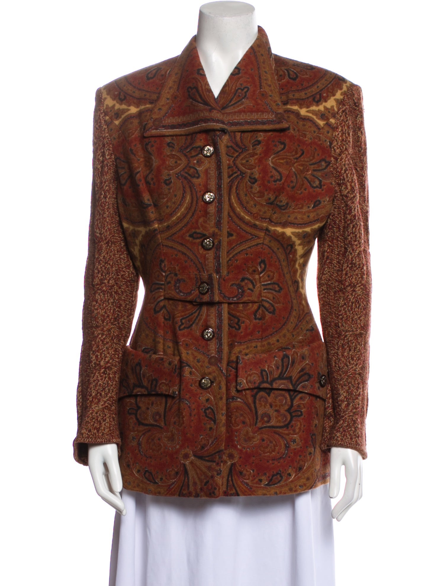 Valentino Vintage 1980's Coat - Brown Coats, Clothing - VAL483830 | The ...