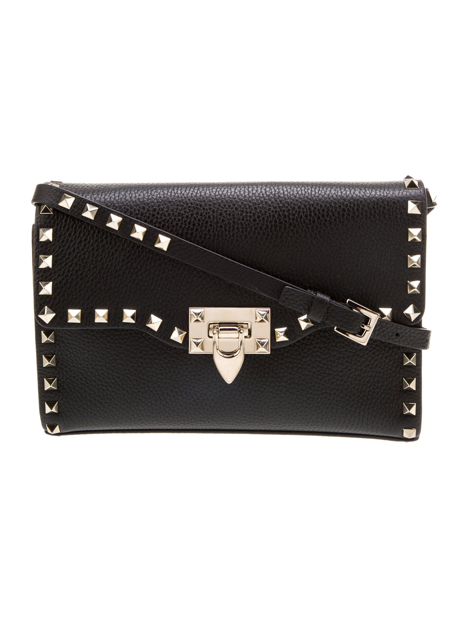 Valentino Rockstud Crossbody Bag - Brown Crossbody Bags, Handbags ...