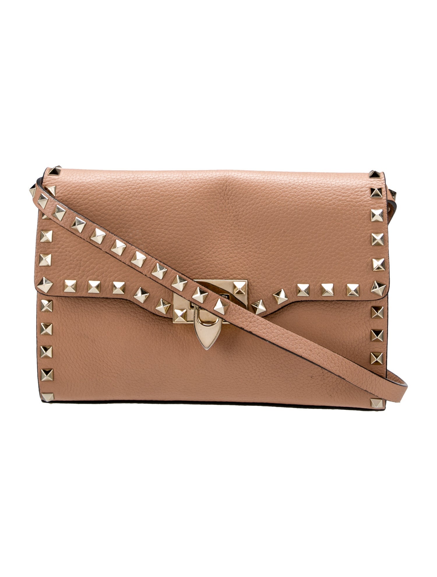 Valentino Rockstud Crossbody Bag - White Crossbody Bags, Handbags ...
