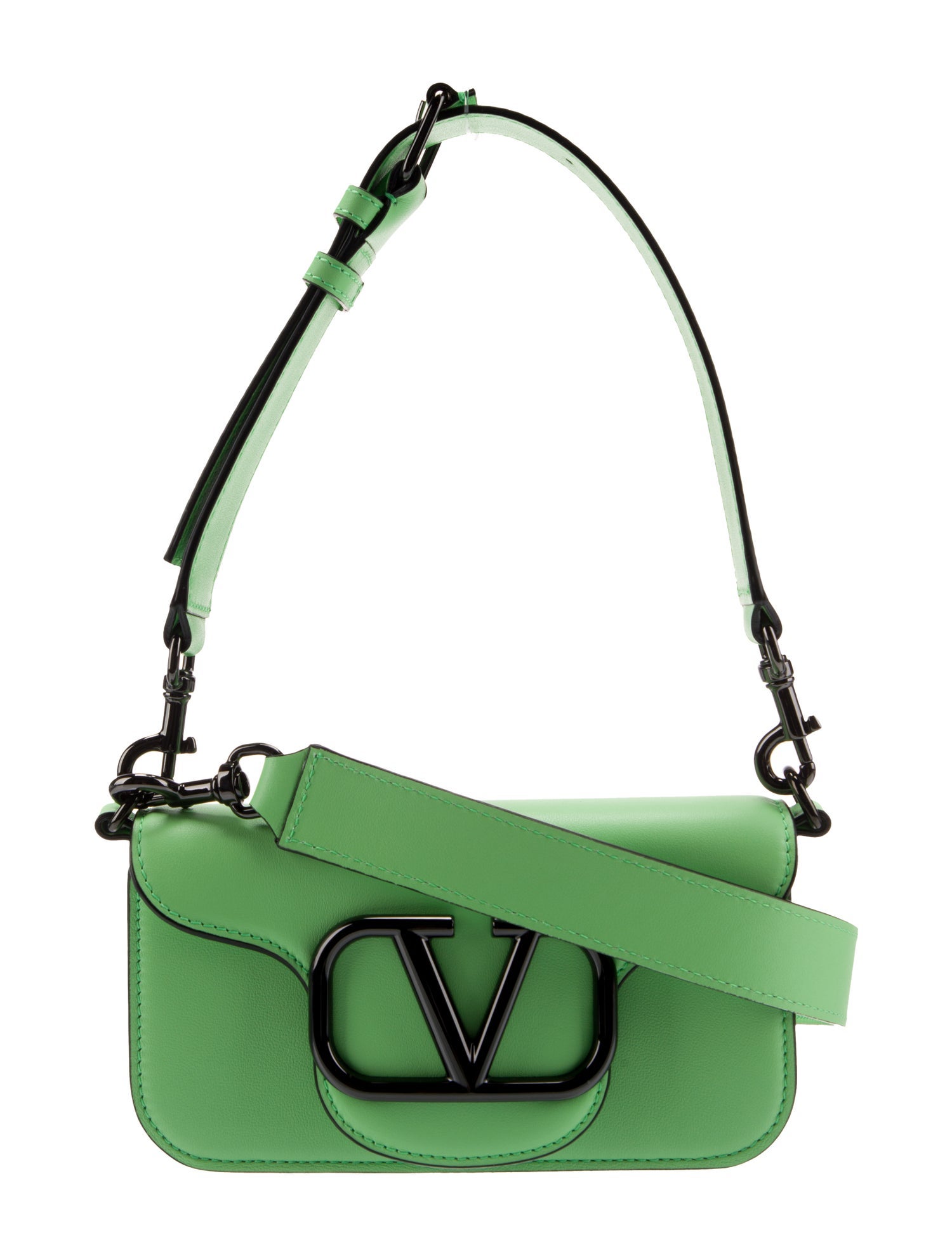 Valentino Vlogo LOCÒ w/ Tags - Green Crossbody Bags, Handbags ...