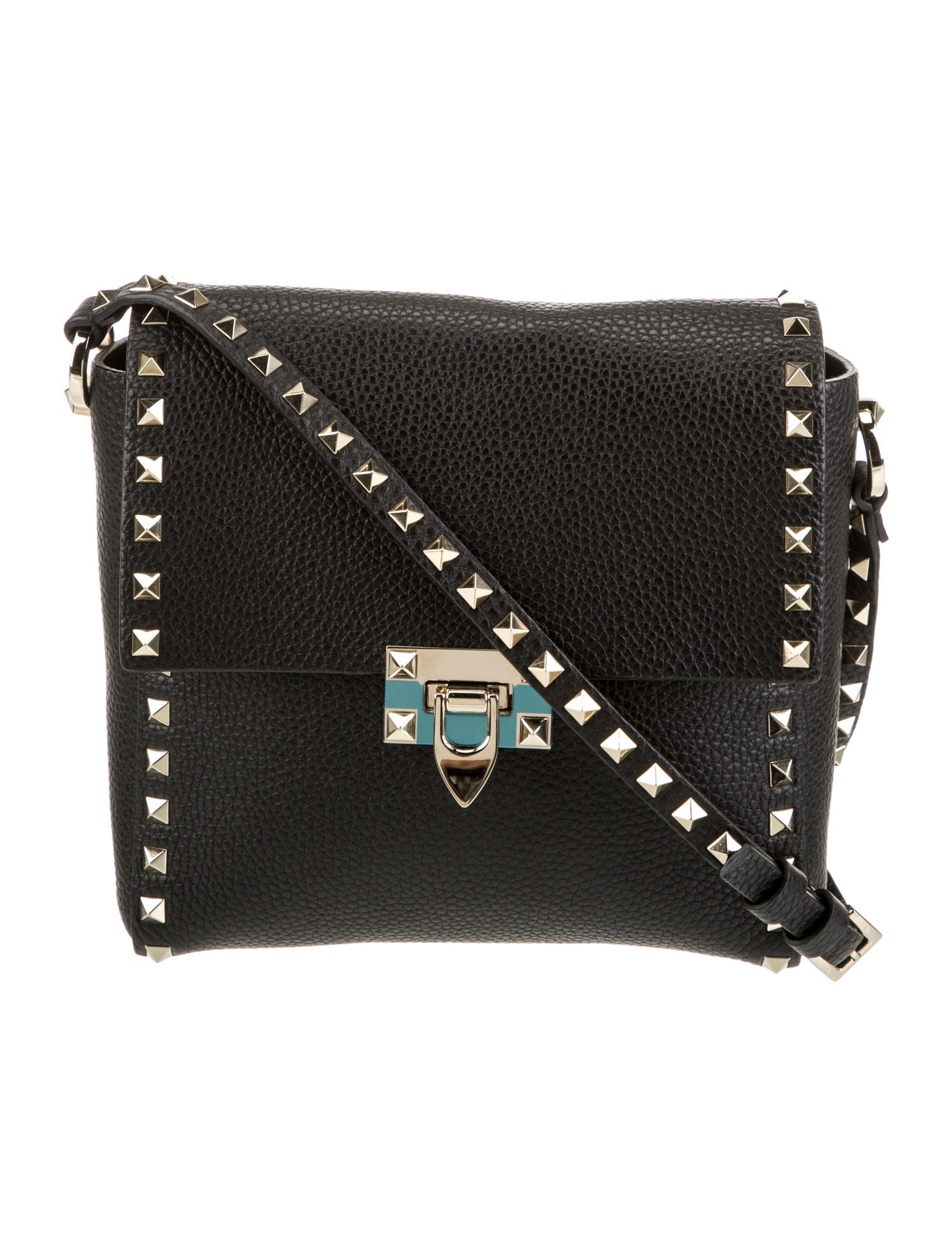 Valentino Rockstud Crossbody Bag - Black Crossbody Bags, Handbags ...