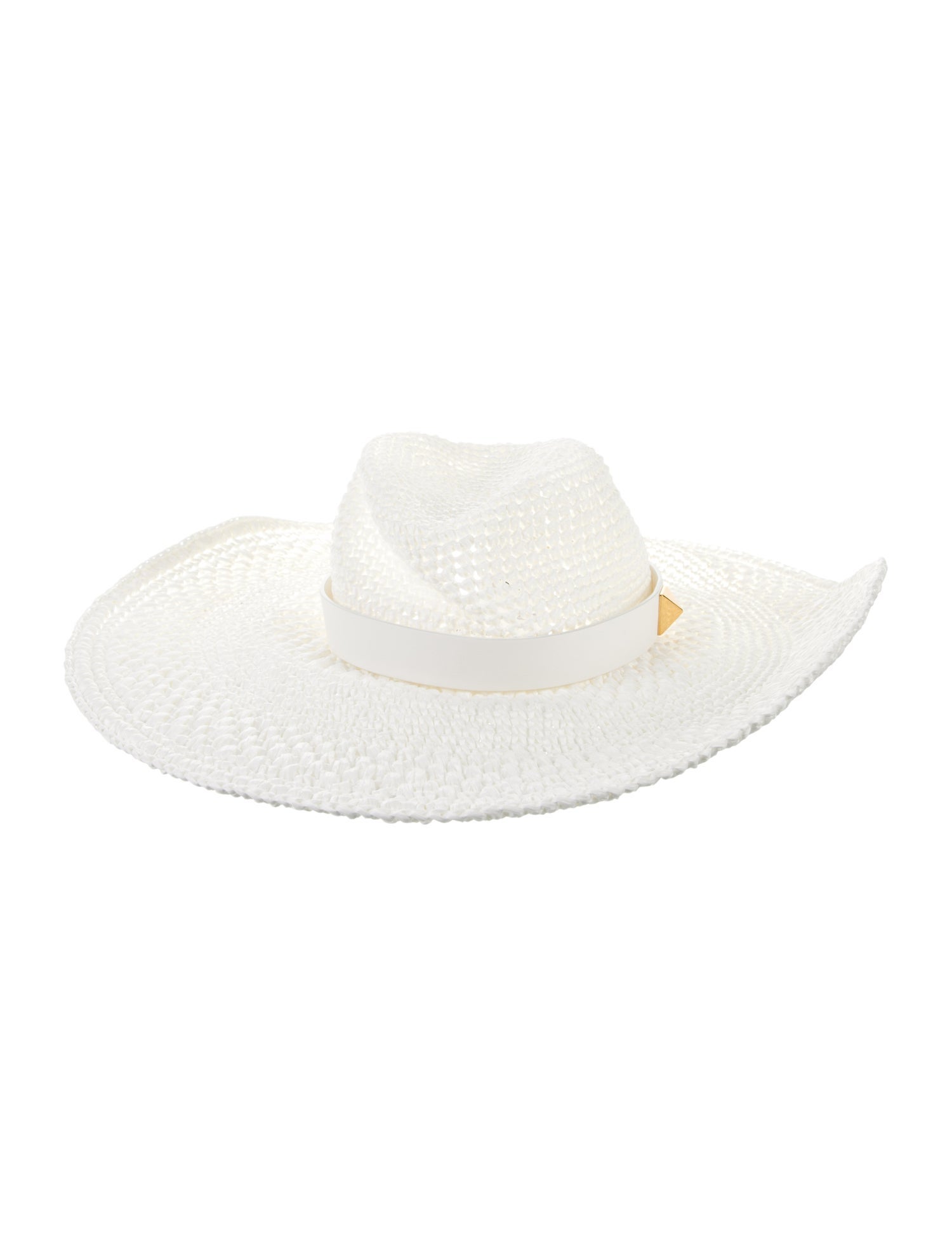 Valentino Wide Brim Sun Hat - White Hats, Accessories - VAL502496 | The ...