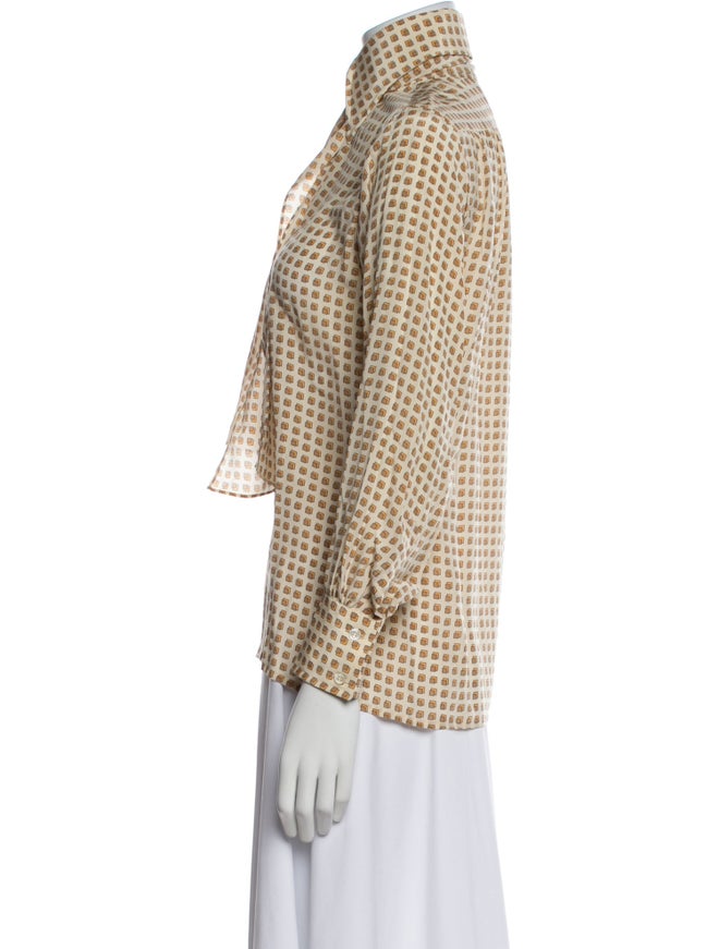 Chanel Vintage 2010 Blouse - Black Tops, Clothing - CHA1179567 | The ...