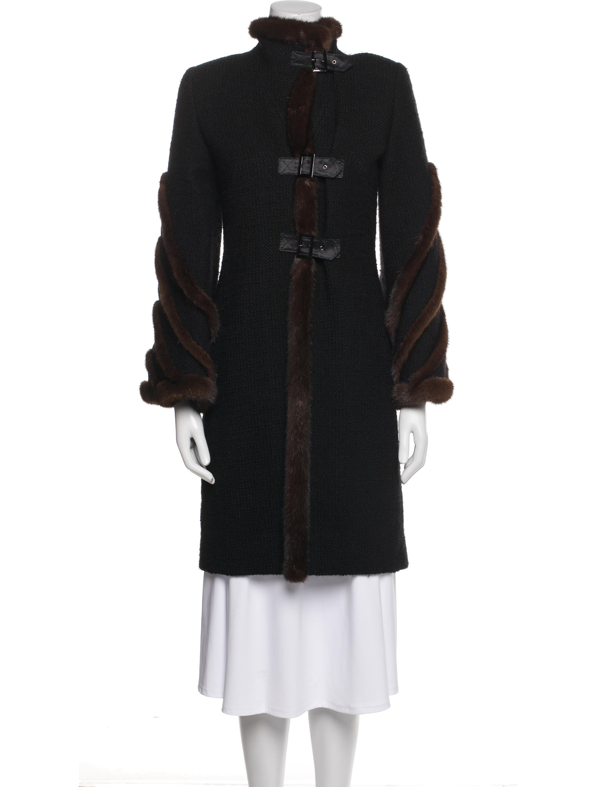 Valentino Vintage 2003 Coat - Black Coats, Clothing - VAL530185 | The ...