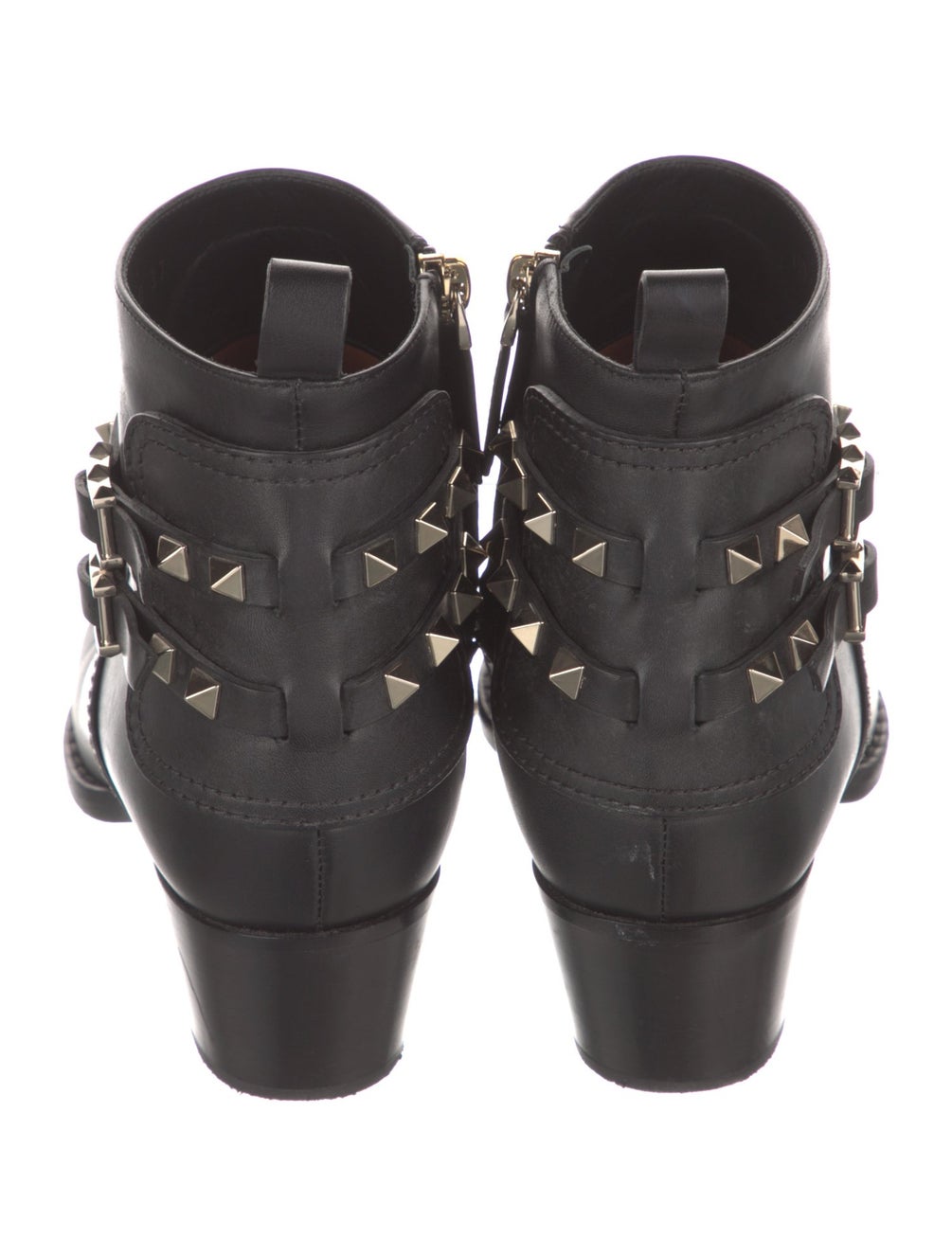 Valentino Rockstud Western Rockstud Accents - Black Boots, Shoes ...
