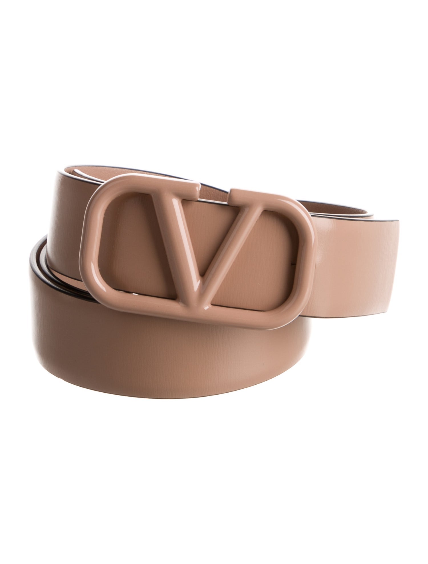 Valentino Leather Belt - Neutrals Belts, Accessories - VAL534140 | The ...