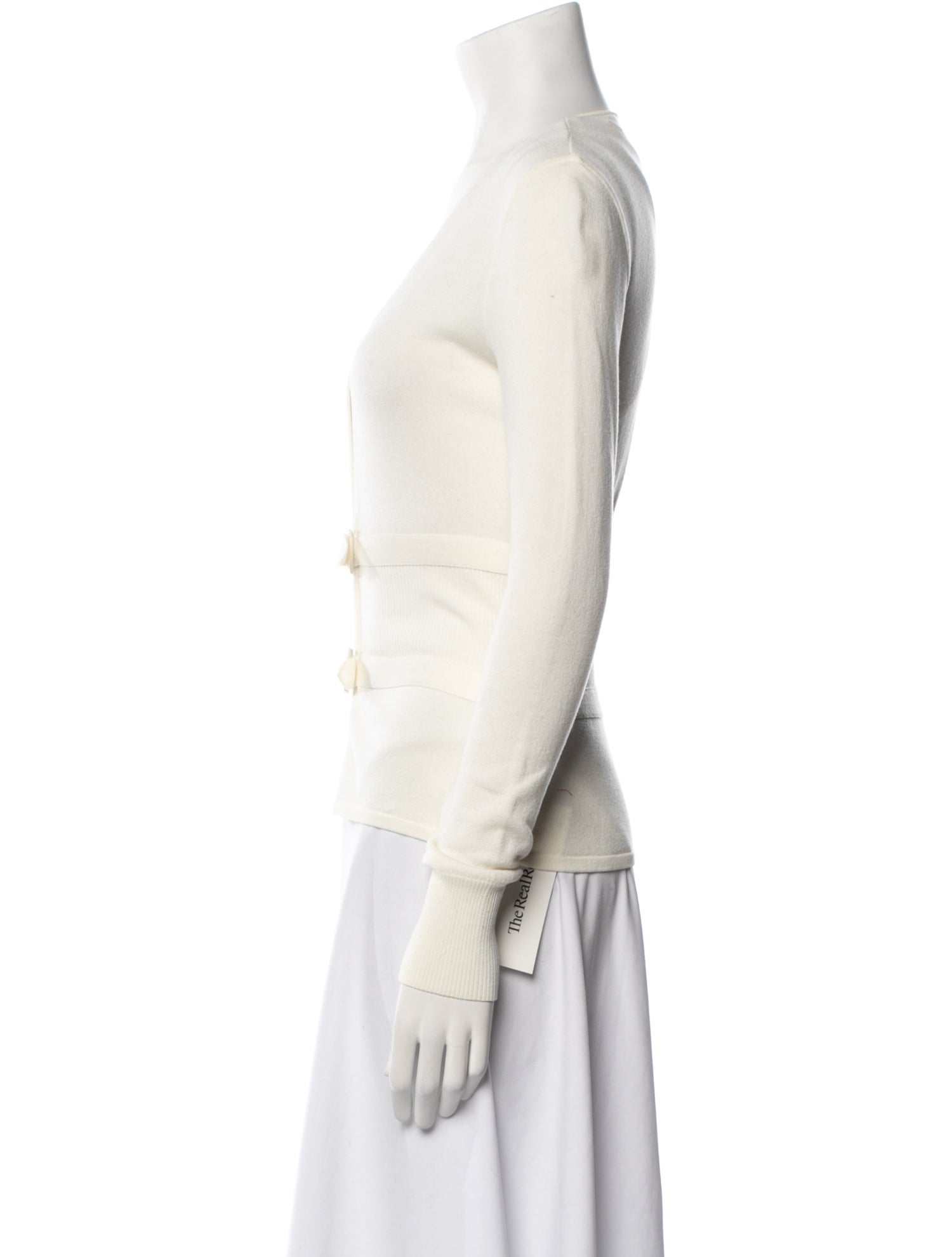 Reformation Cashmere Bateau Neckline Sweater - Brown Knitwear, Clothing ...