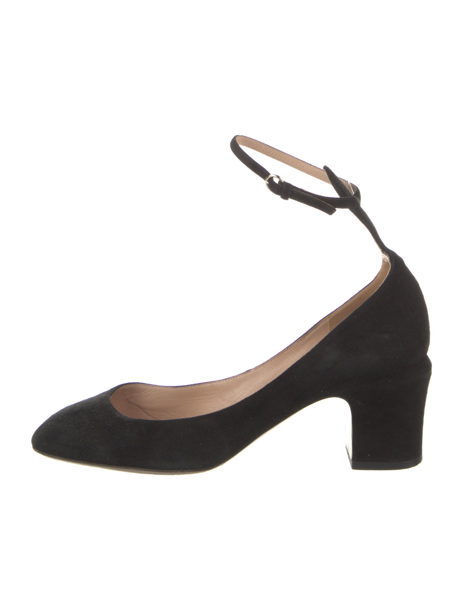 Valentino Suede Pumps - Black Pumps, Shoes - VAL542263 | The RealReal
