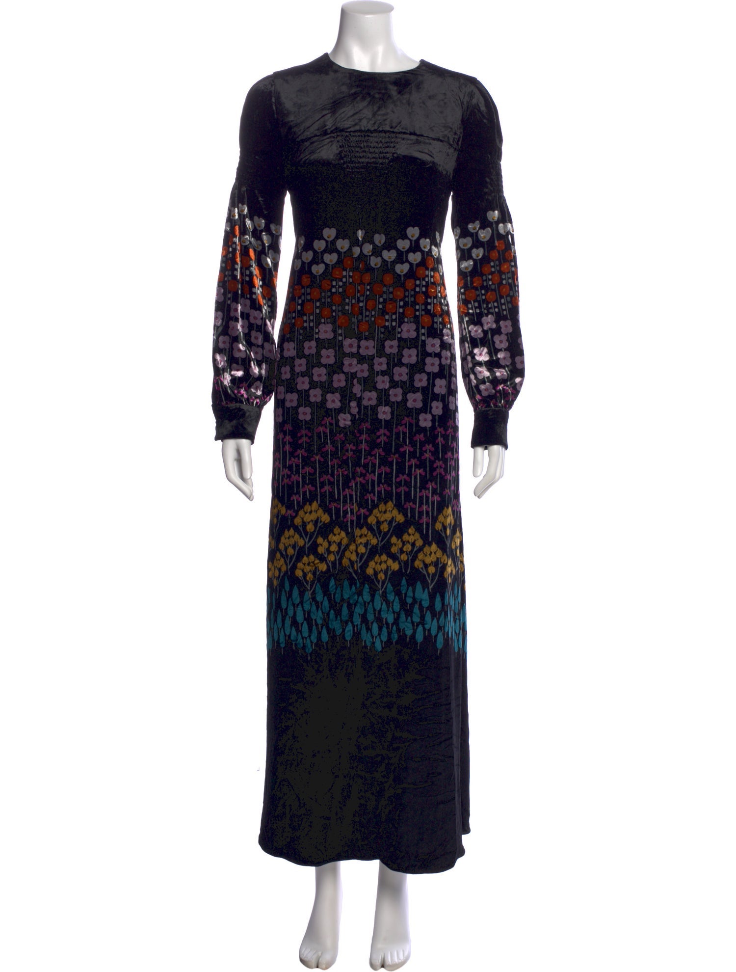 Morgan Lane V-Neck Long Dress - White Dresses, Clothing - WMRGL22693 ...
