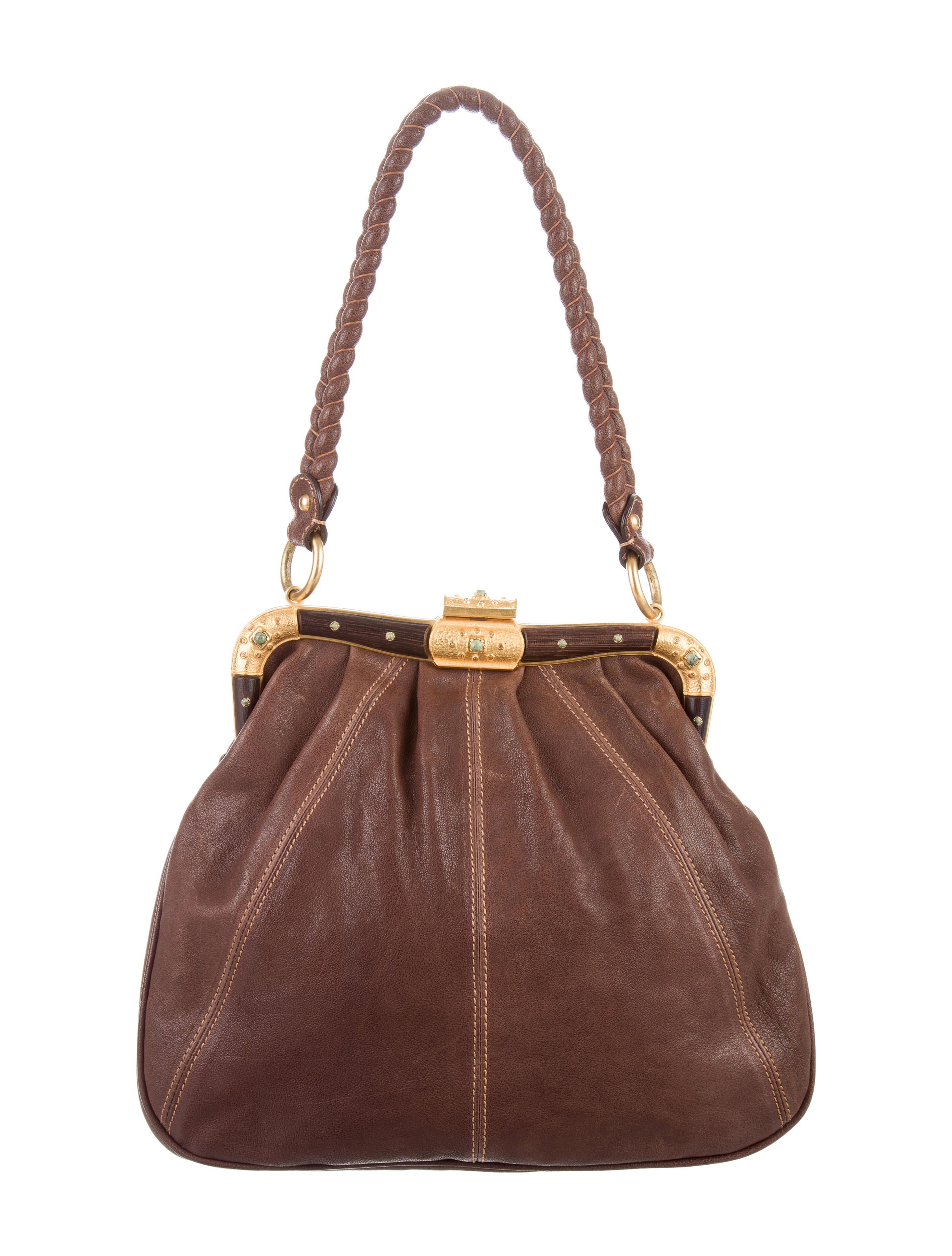 Valentino Leather Frame Bag - Handbags - VAL59655 | The RealReal