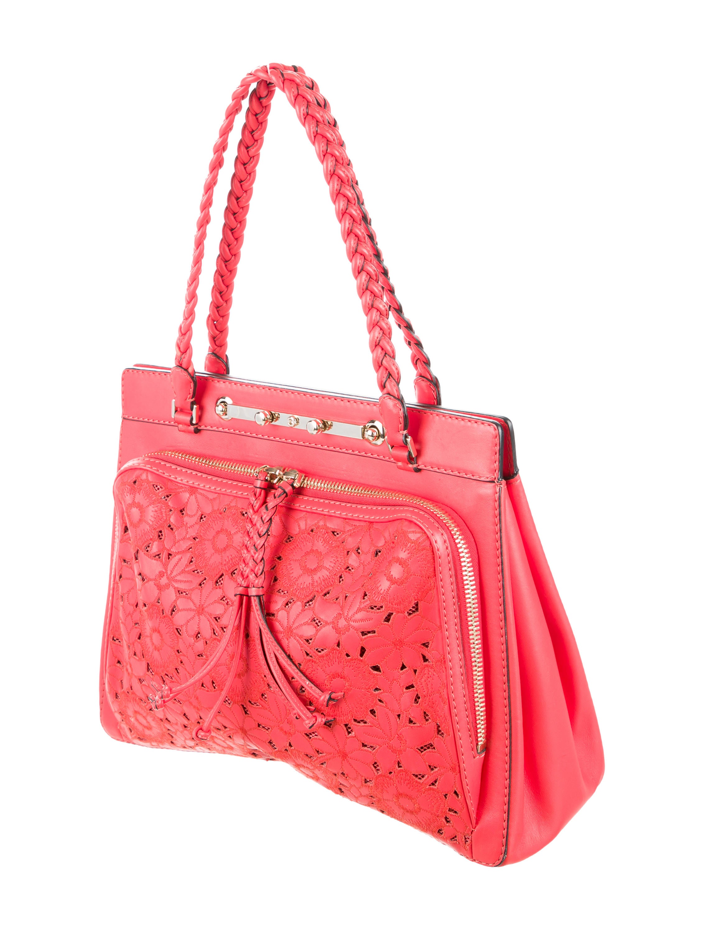 Valentino Leather Lace Demetra Bag - Handbags - VAL59979 | The RealReal