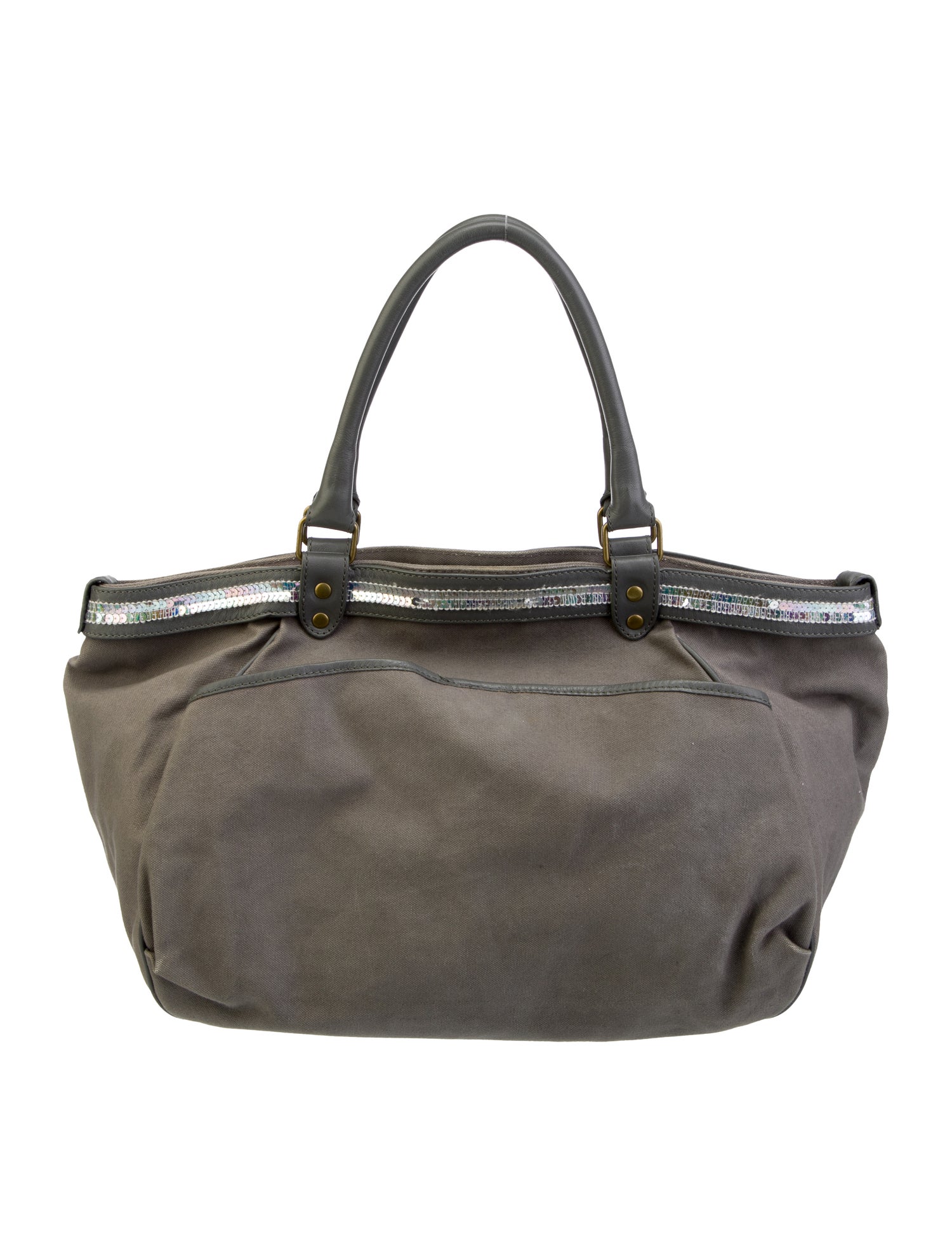 Cesta Collective Leather Trimmed Raffia Tote Bag - Brown Totes ...