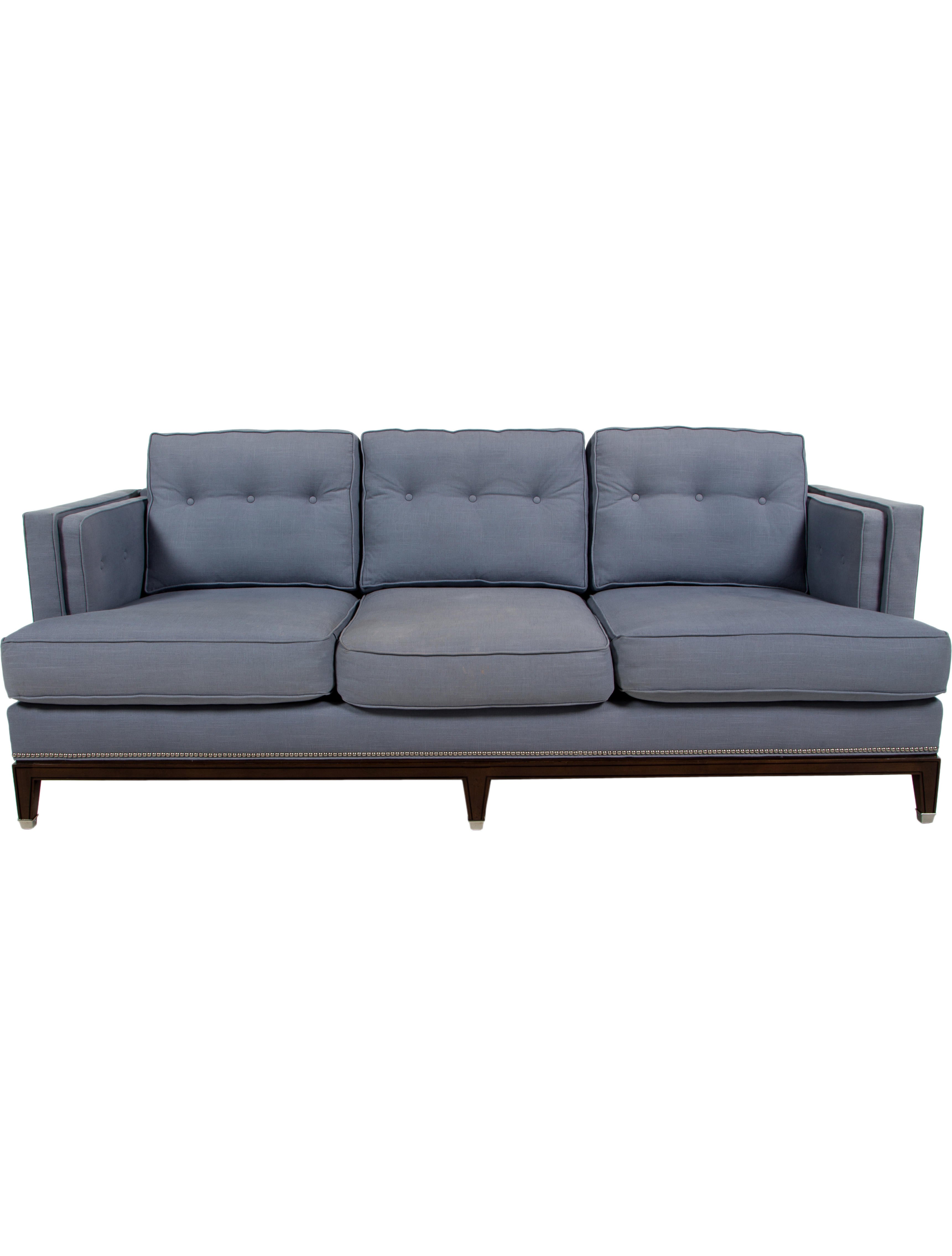 Vanguard Furniture Michael Weiss Whitaker Sofa - Blue, 1 pieces Seating ...