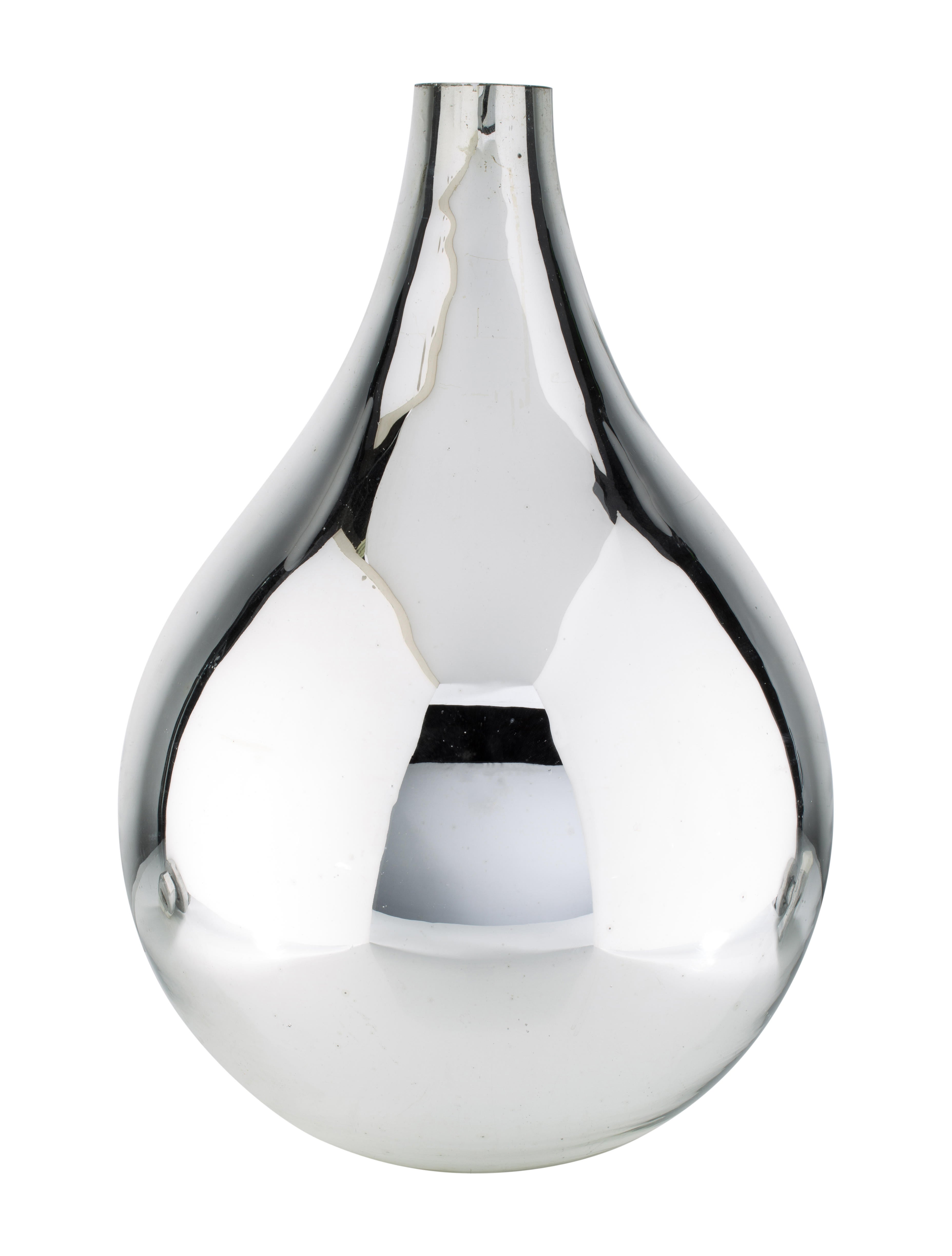 Decorative Vase Teardrop Shaped Glass Vase - Decor & Accessories ...