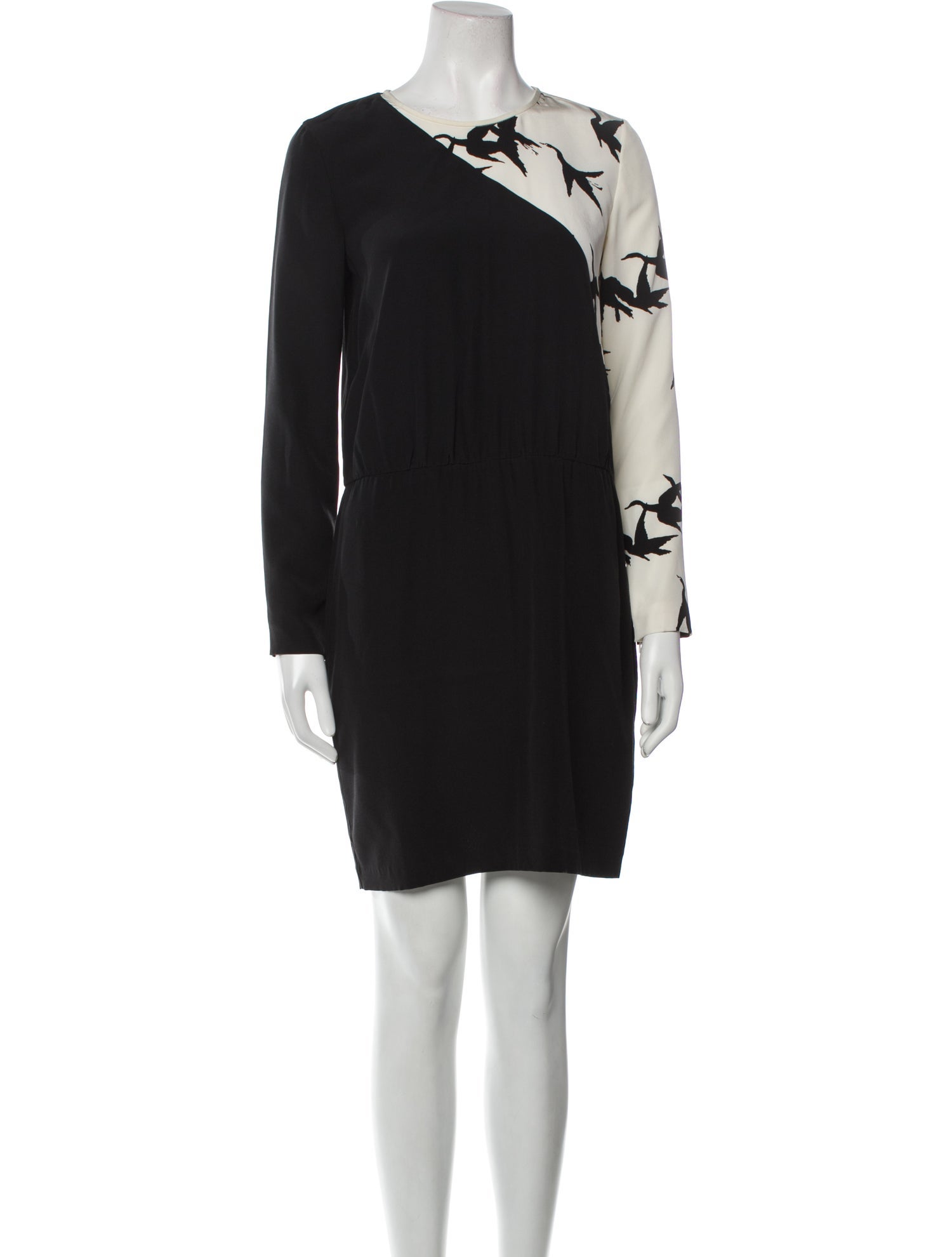 Victoria Beckham Silk Mini Dress - Black Dresses, Clothing - VBK51207 ...