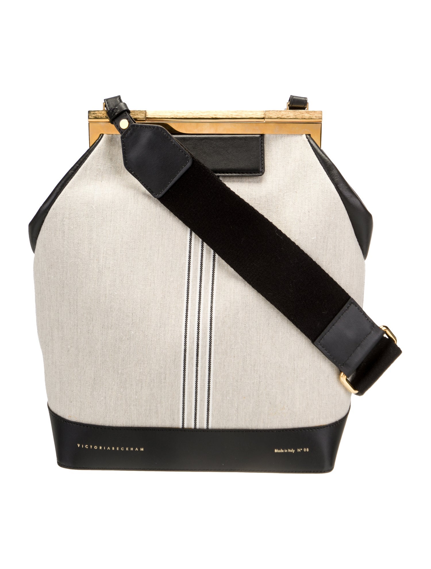 Victoria Beckham Canvas Bucket Bag - Neutrals Bucket Bags, Handbags ...