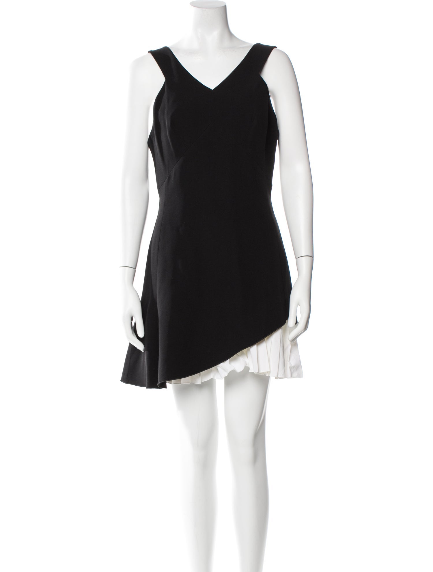 Victoria Beckham Silk Mini Dress - Black Dresses, Clothing - VBK56937 ...
