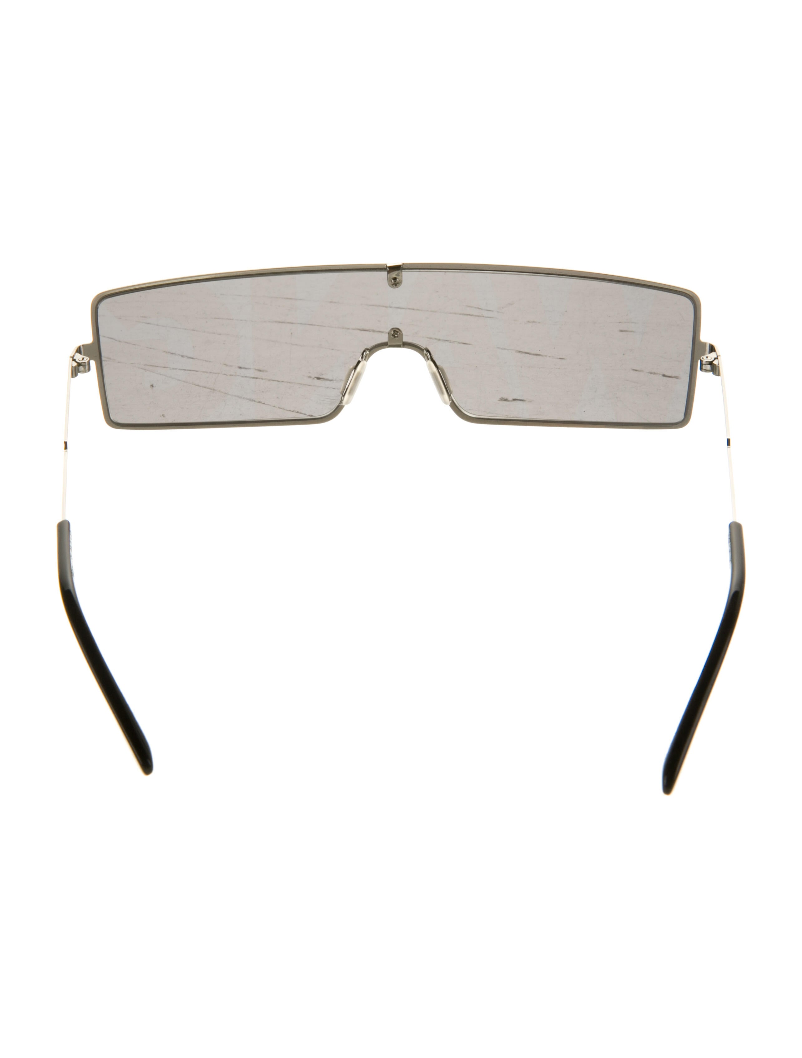 Porsche Design Shield Mirrored Sunglasses - Sunglasses, Accessories ...